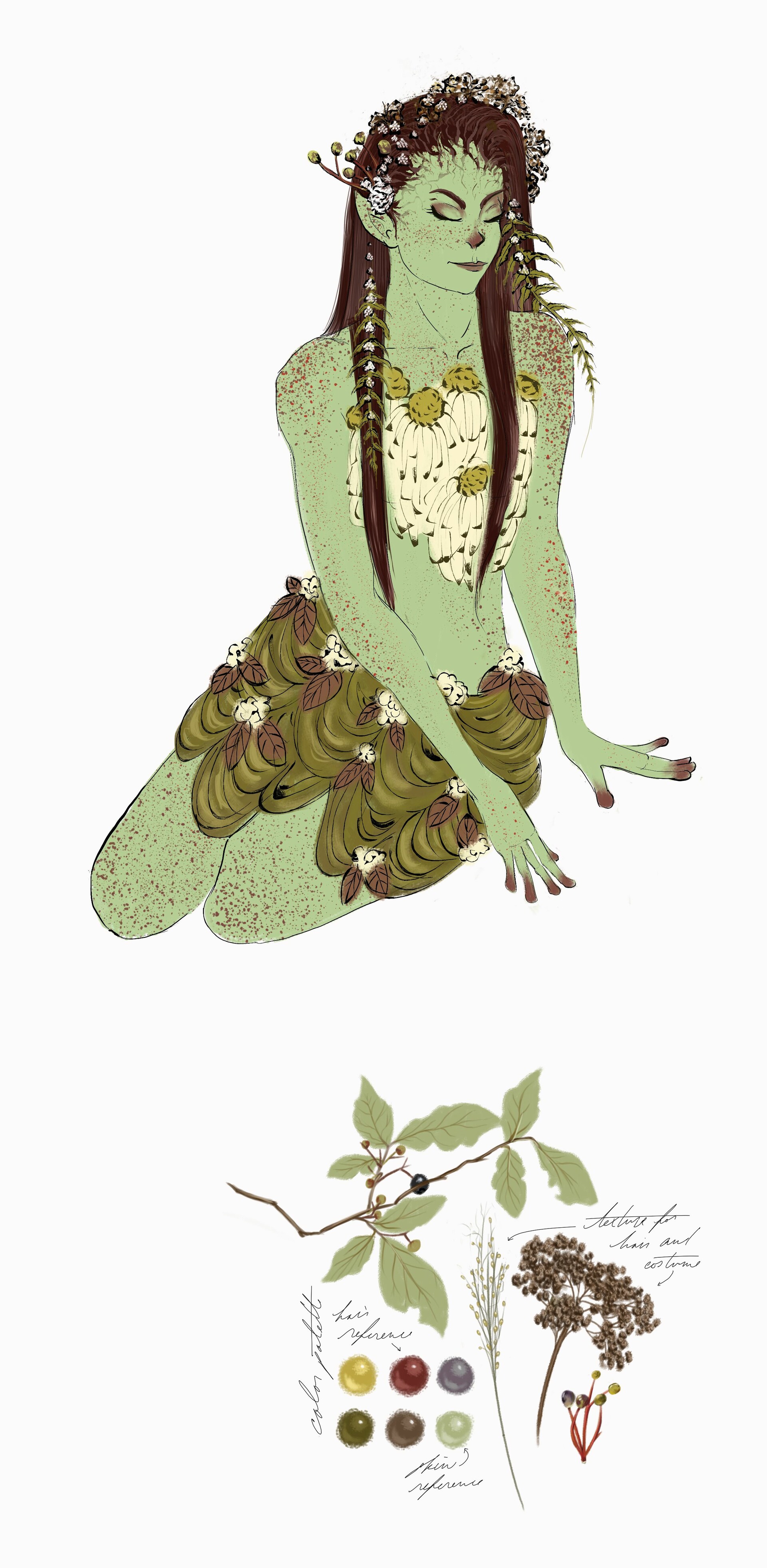 ArtStation - elf character design