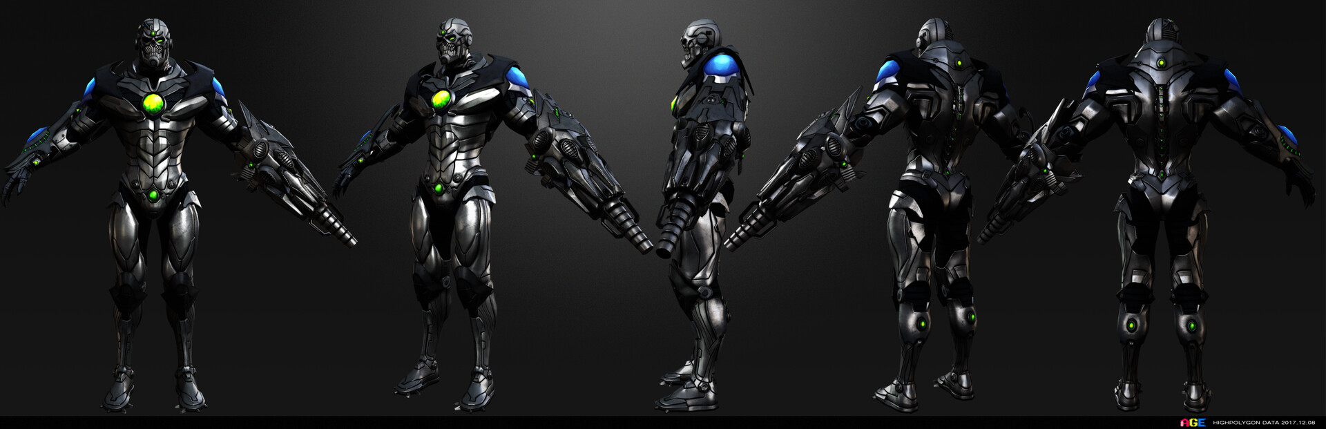 Sangyang An - DC unchained -cyborg_Grid(2017)