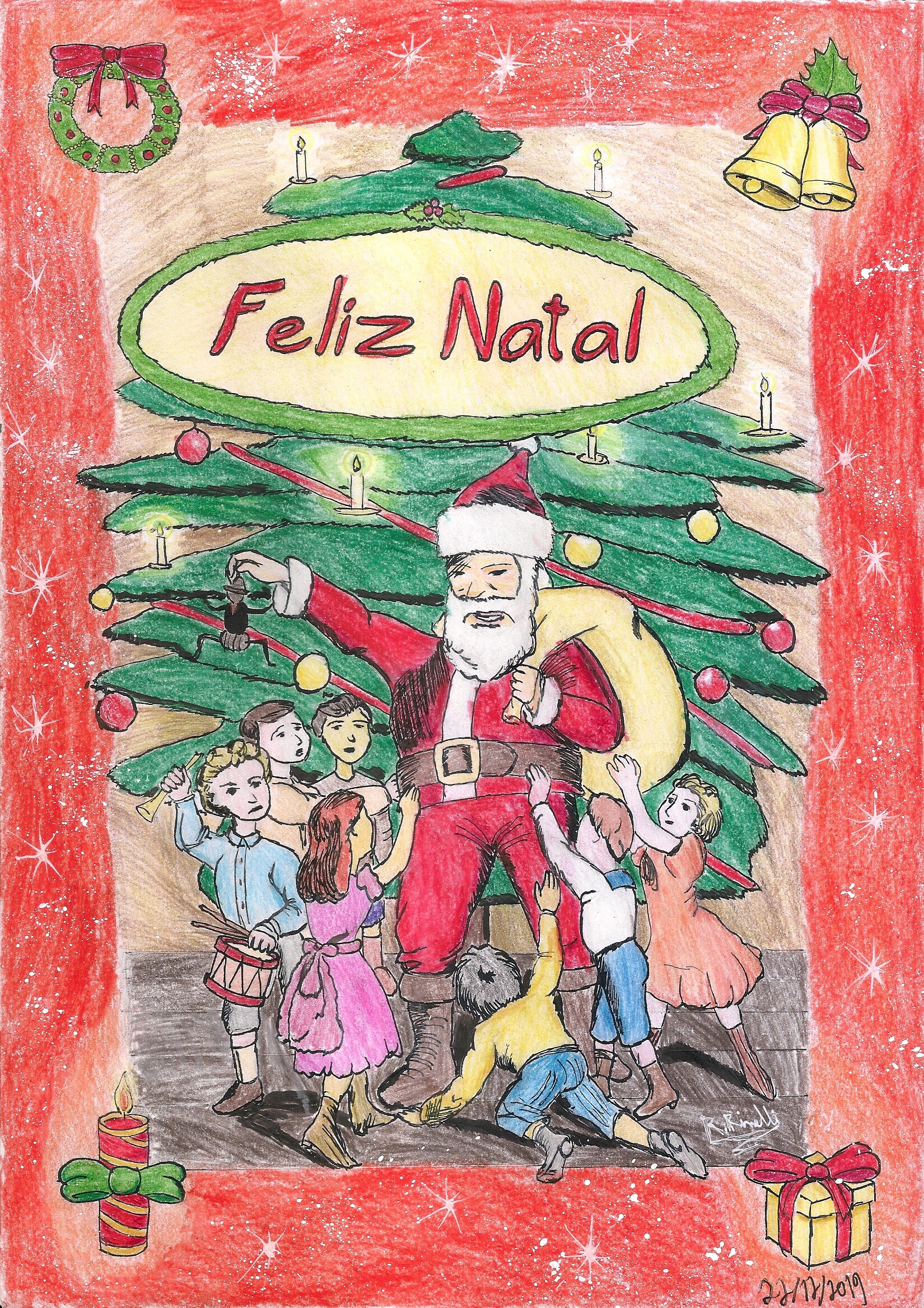 ArtStation - Arte para o Natal