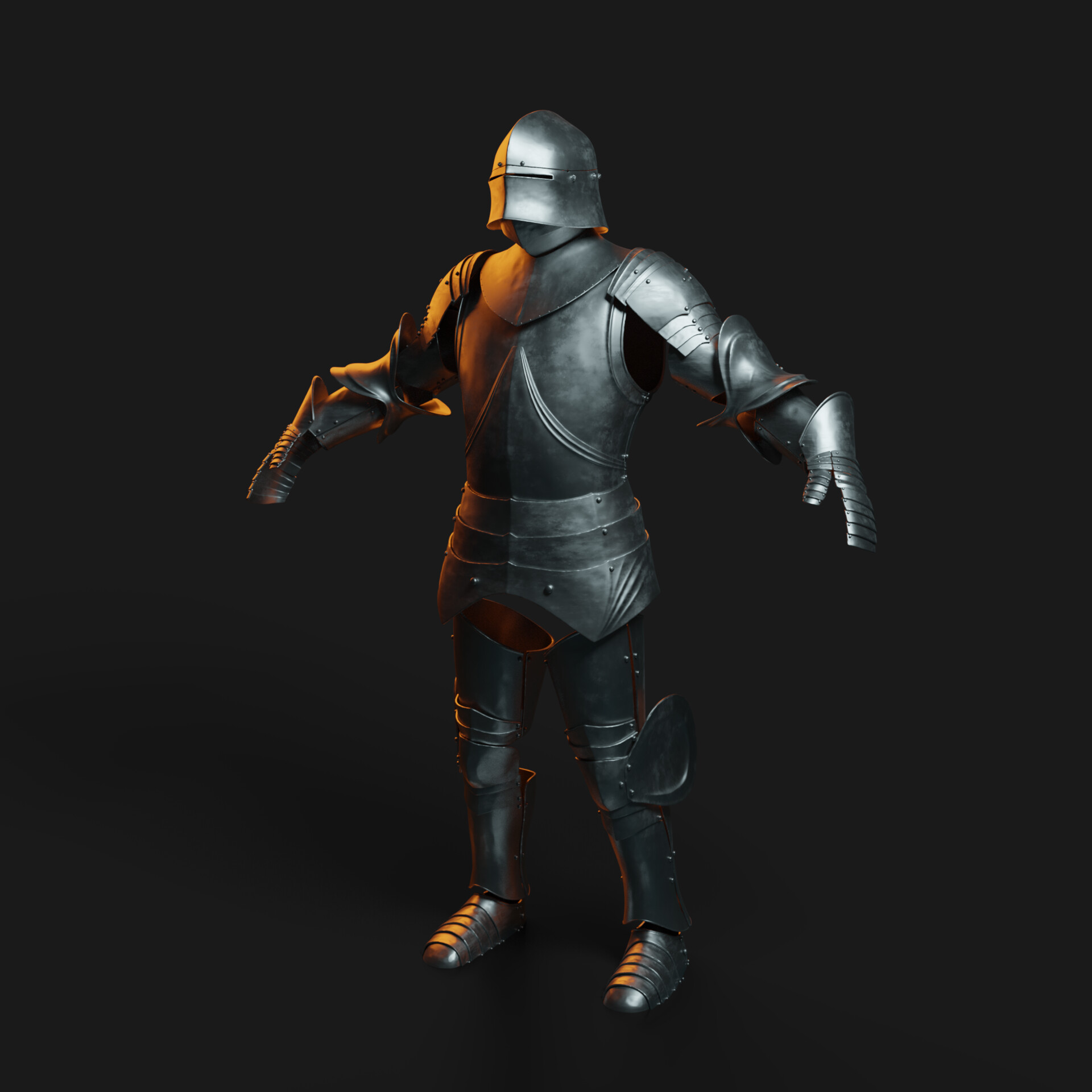ArtStation - Medieval armor sets