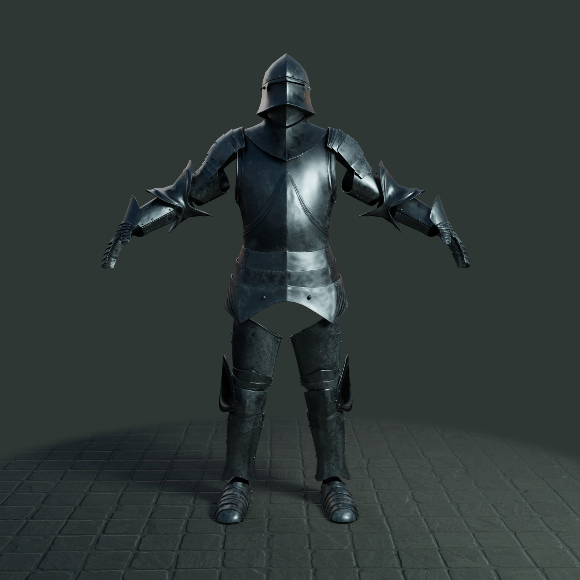 Jan Strba - Medieval armor sets