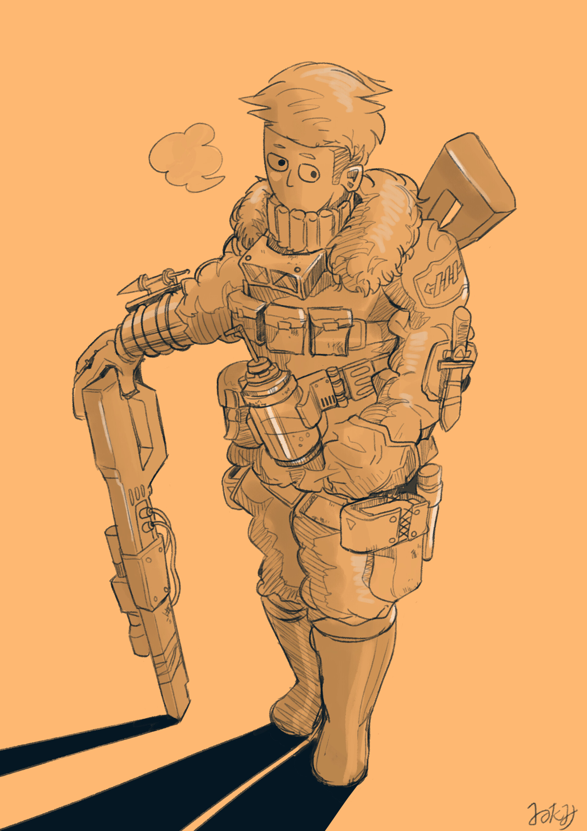 ArtStation - Winter Soldier