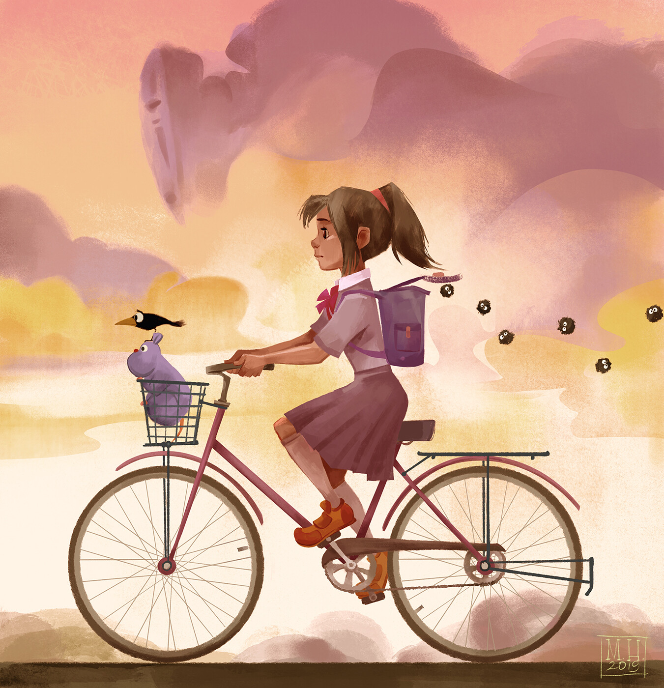 ArtStation - Chihiro & friends