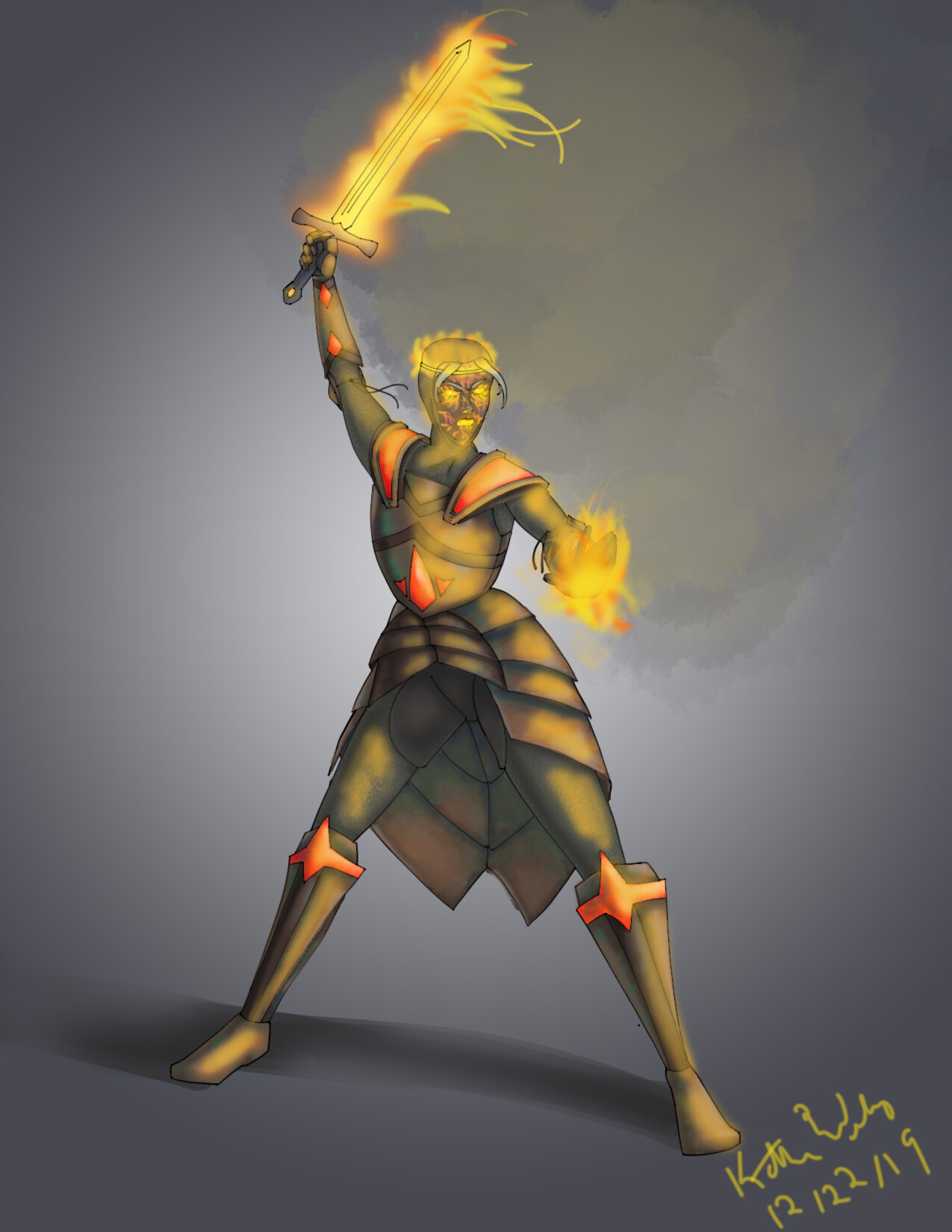 ArtStation - Fire Princess