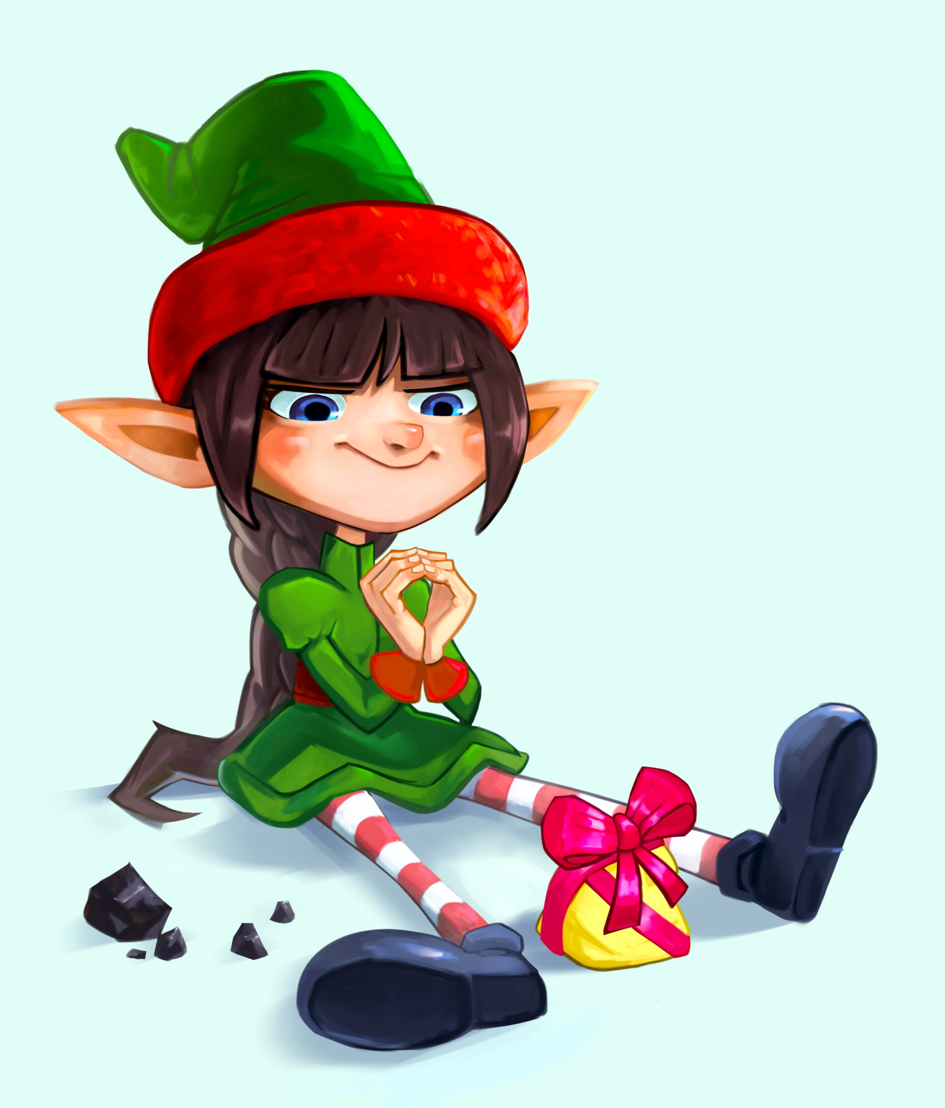 ArtStation - Christmas Elf