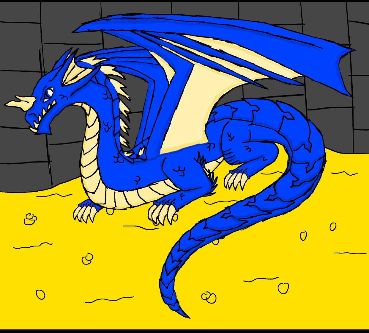 ArtStation - DnD Blue Dragon