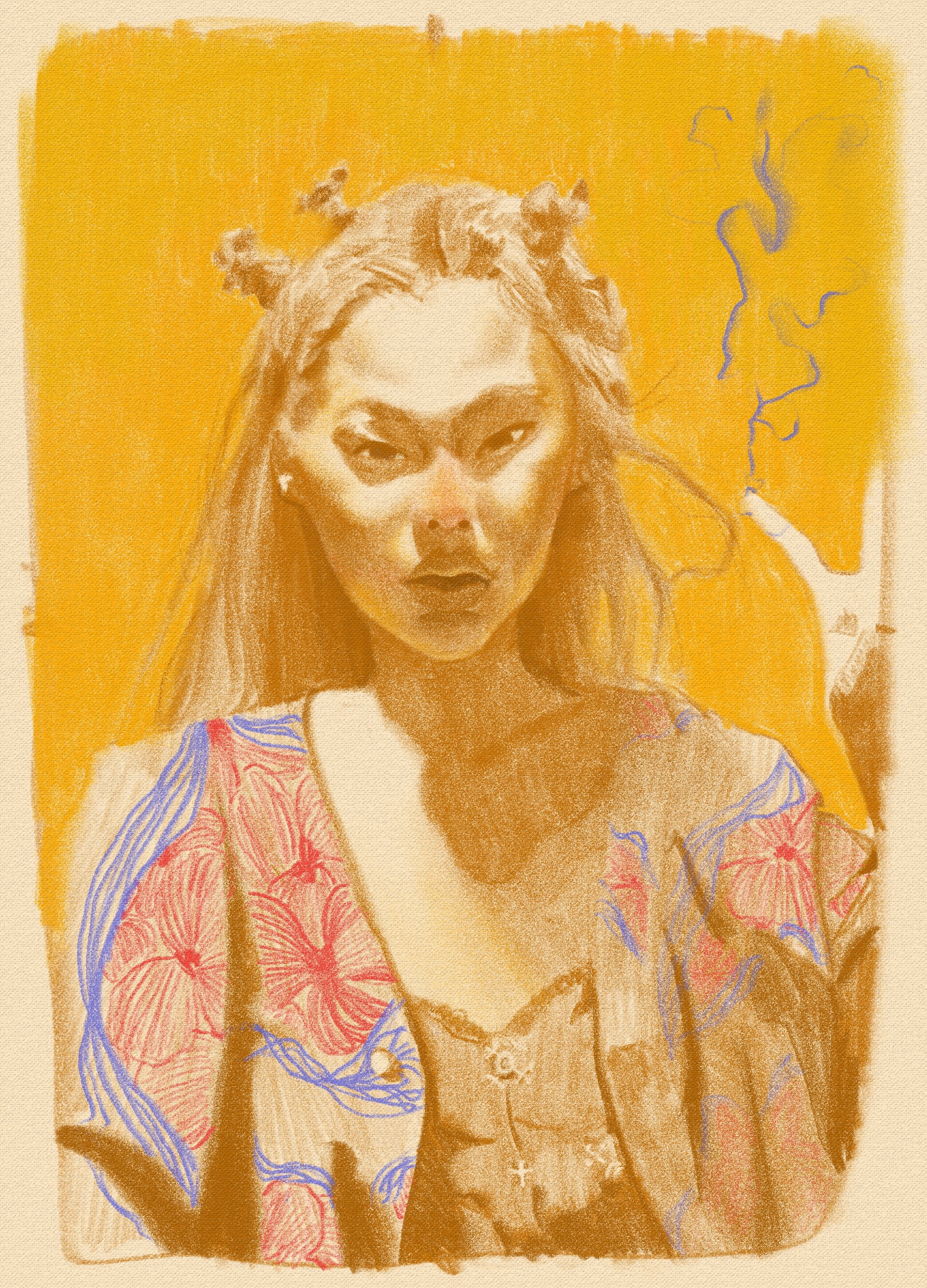 ArtStation - Orange study