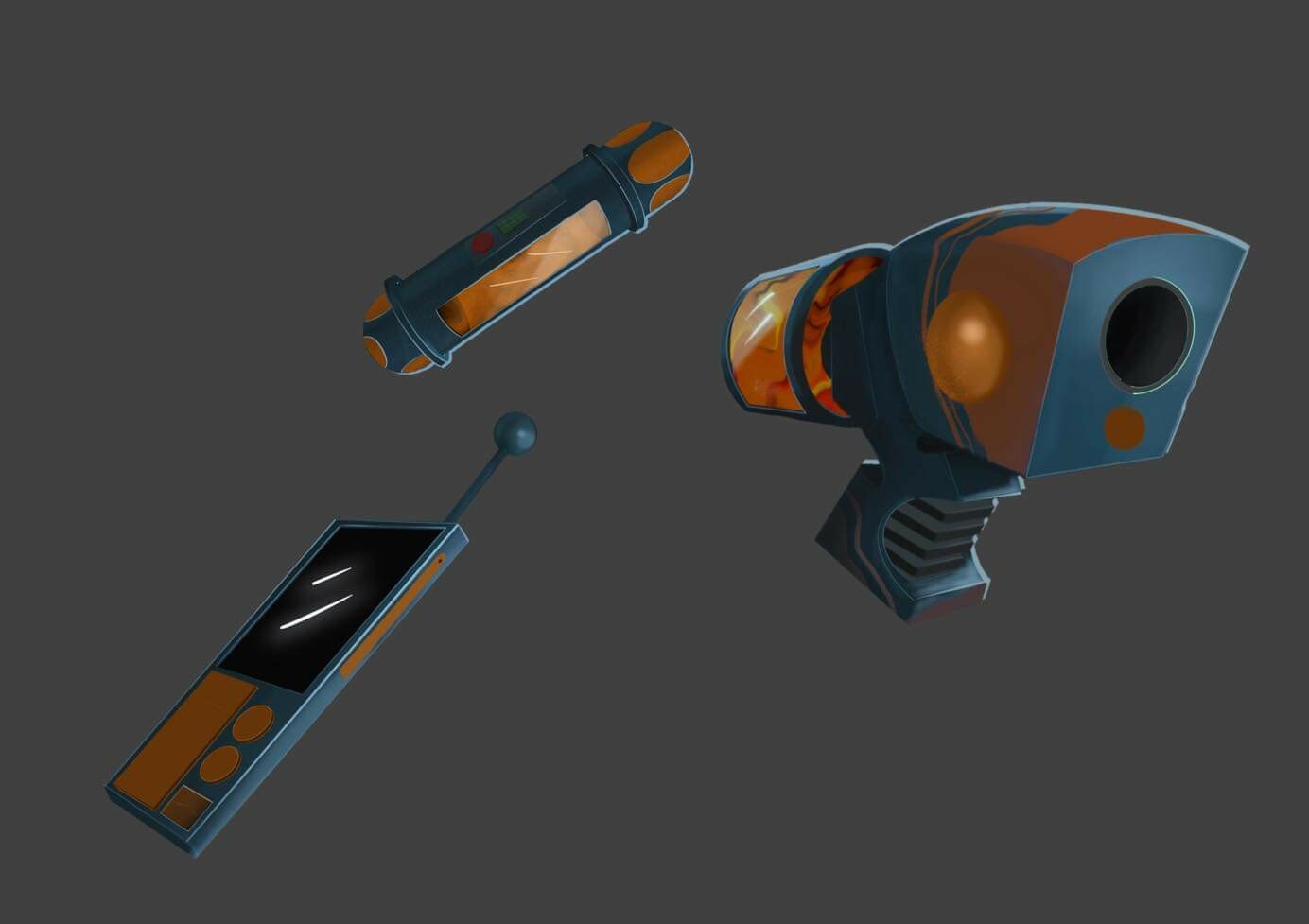 ArtStation - Space weapons and tools