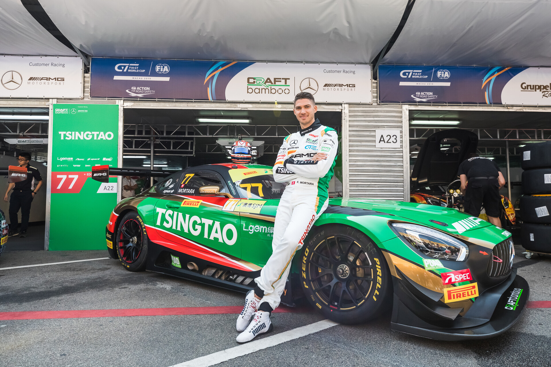 Arthur Tam - 2019 Macau GP -Tsingtao Livery Design