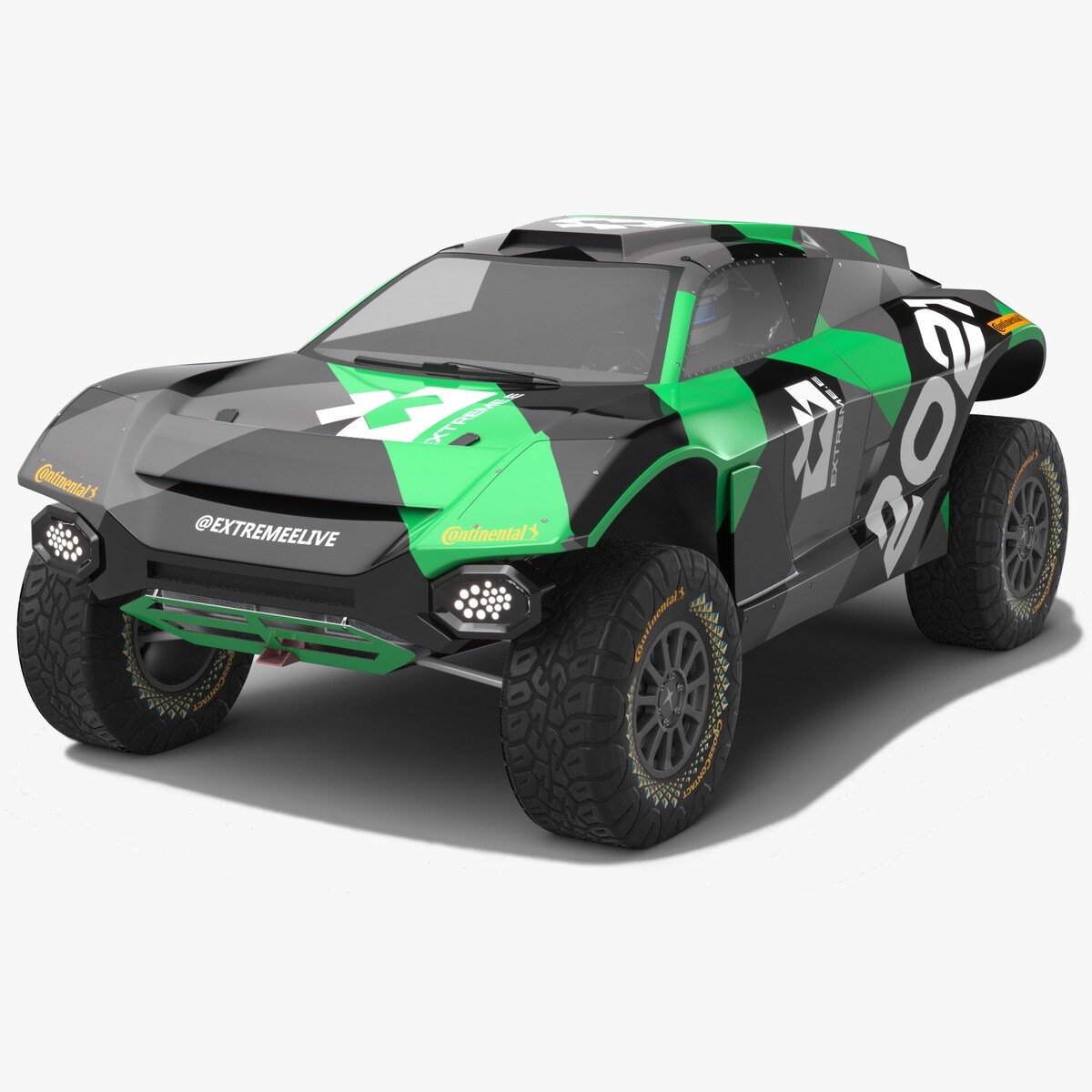 ArtStation - Extreme E ODYSSEY 21 E-SUV Season 2021 3D model