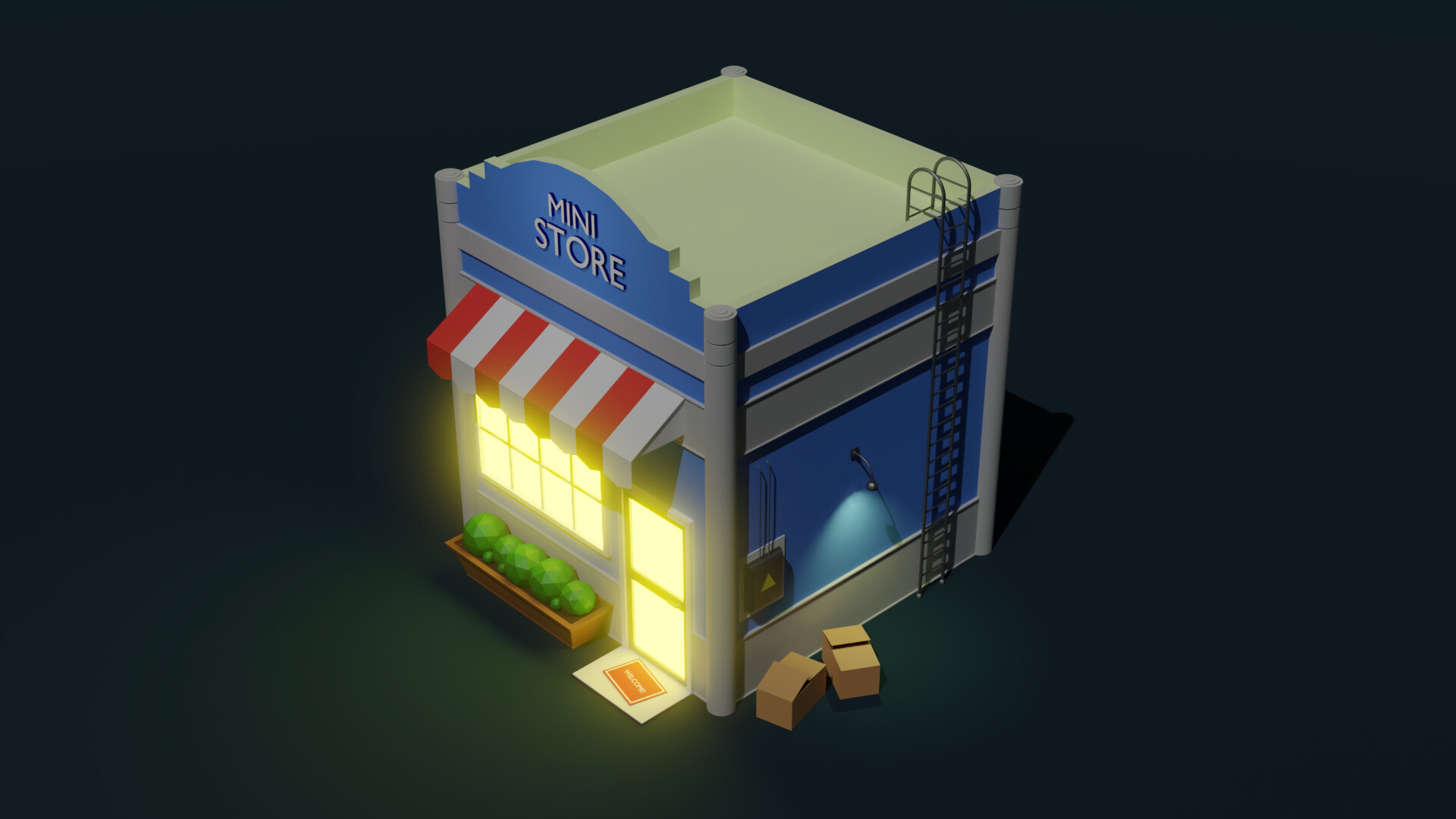 ArtStation - Mini store