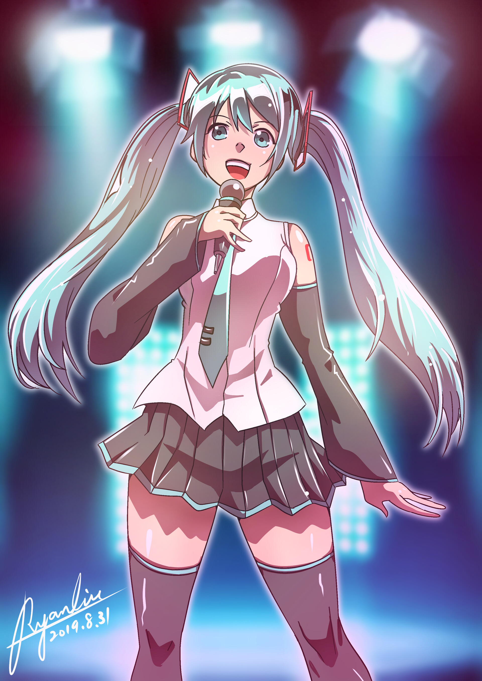 ArtStation - Miku 20 th