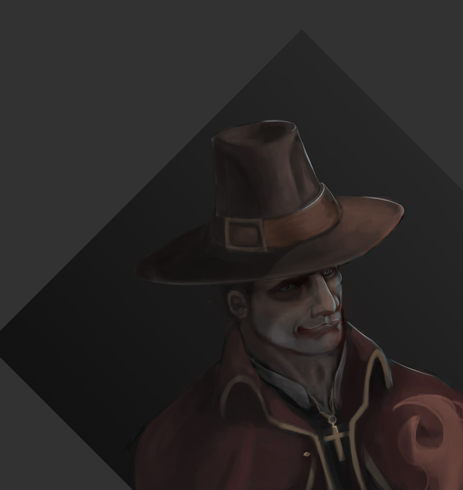 ArtStation - Vampire hunter