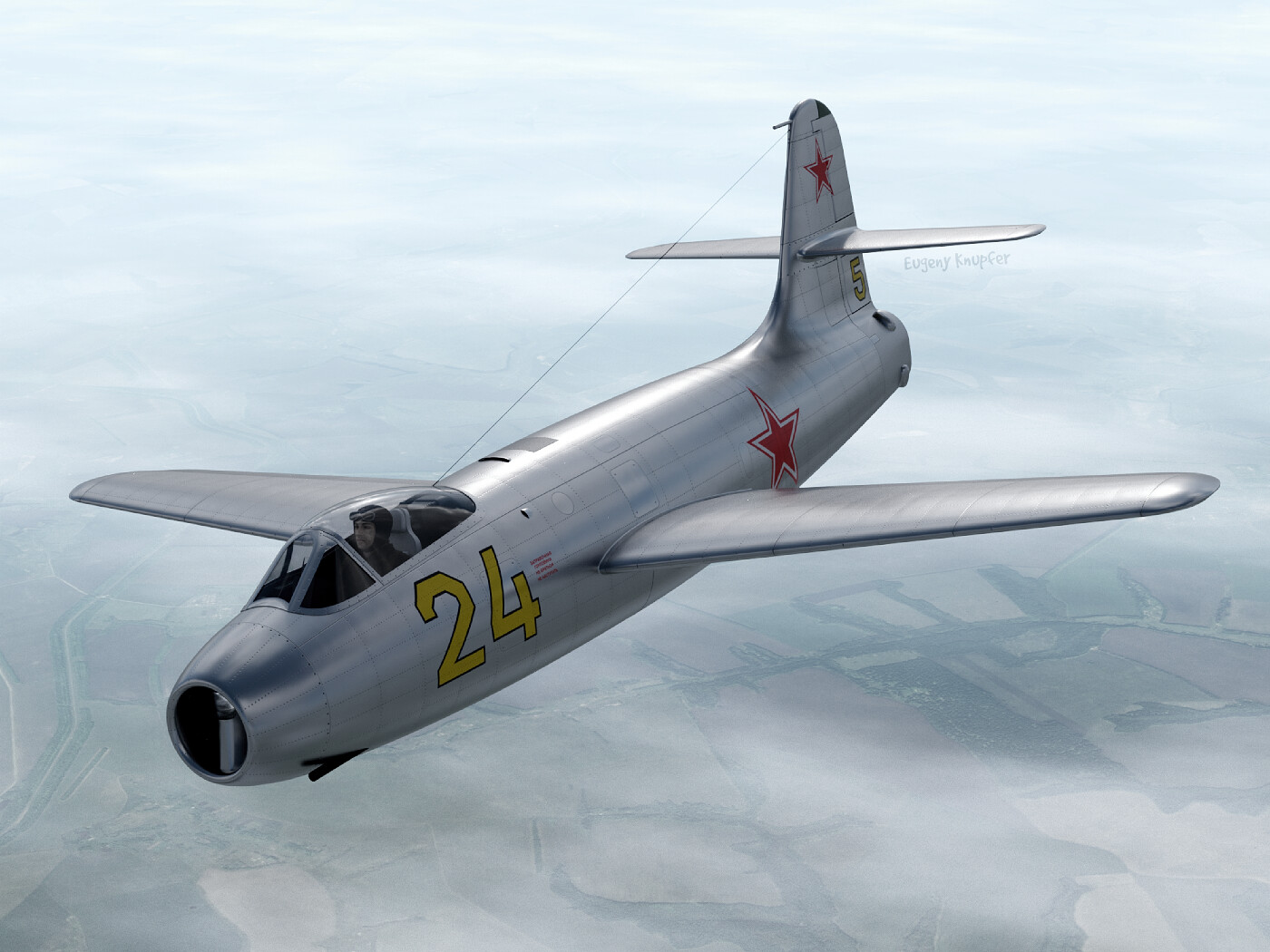 ArtStation - Yakovlev Yak-19