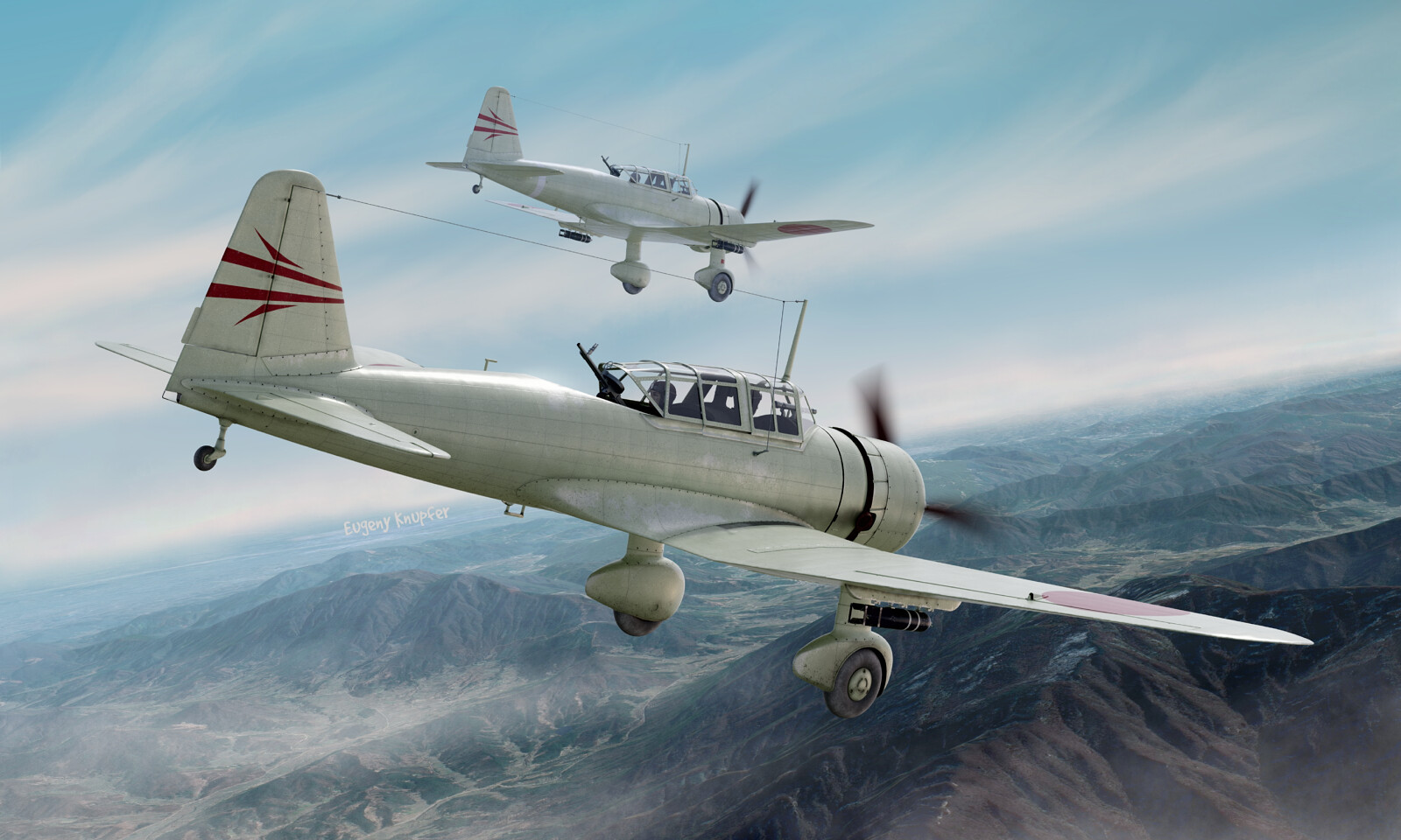 ArtStation - Mitsubishi Ki-51 Sonia assault plane