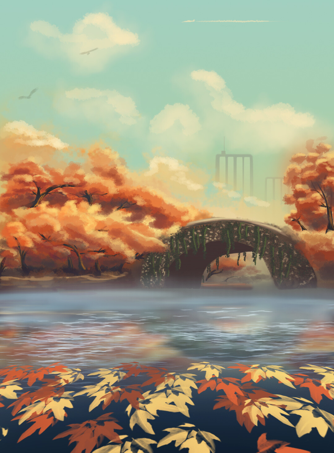 ArtStation - Concept art: Autumn