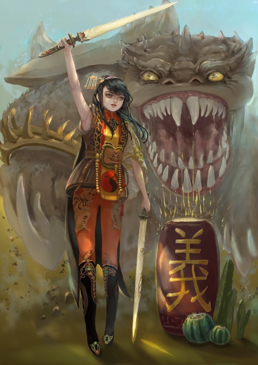 ArtStation - FOUR ANCHORS---RIGHTEOUSNESS