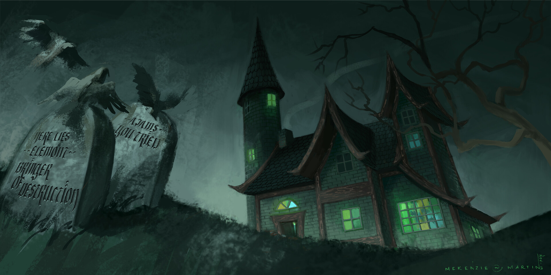 ArtStation - Haunted House
