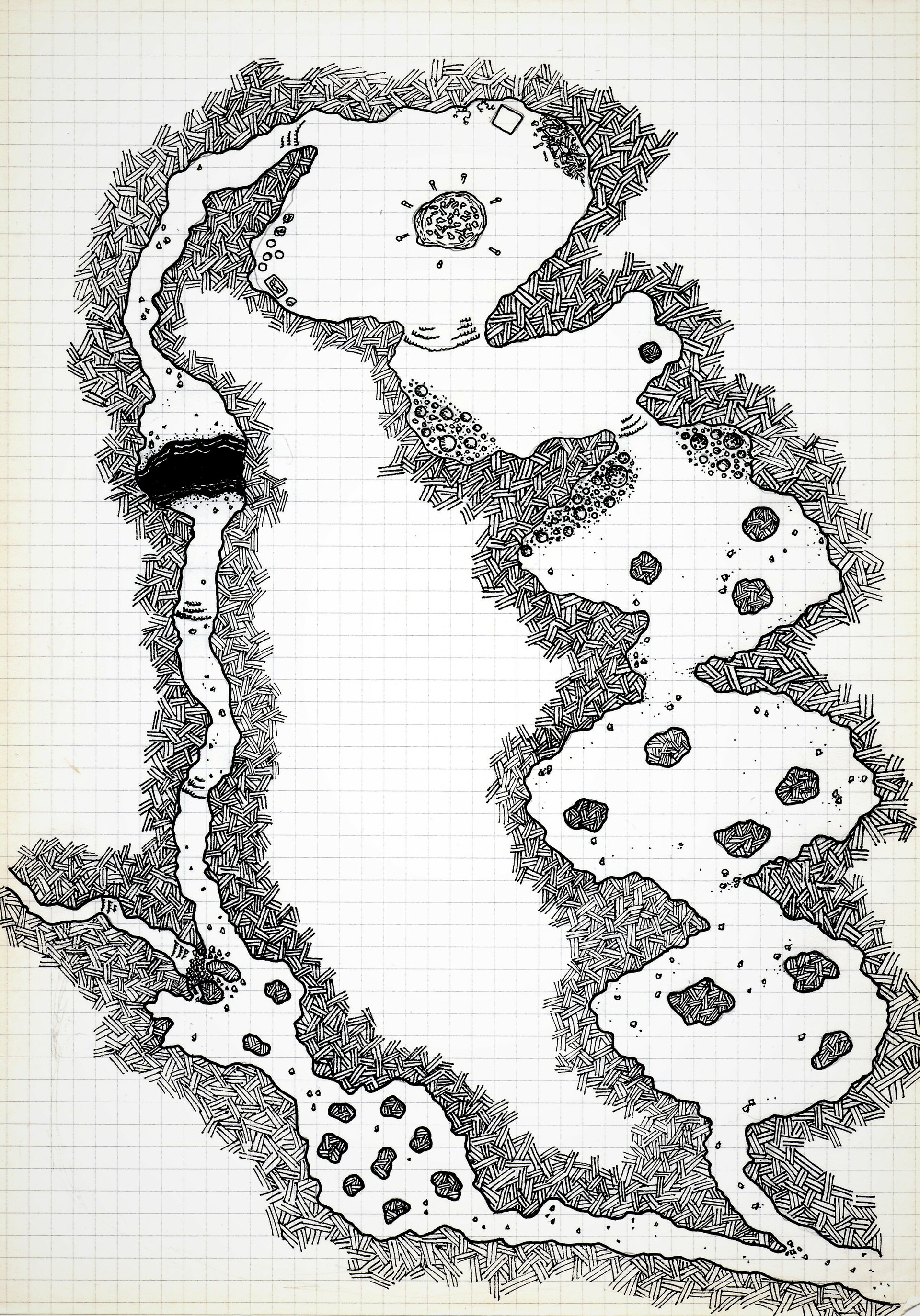 ArtStation - Cultist Caverns Map