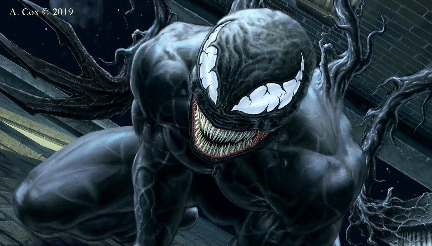 ArtStation - Venom: "So many snacks."