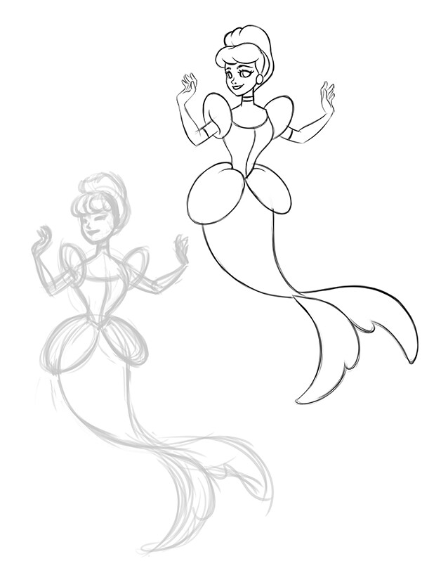 Courtney Pearson - Princess Cinderella Mermaid