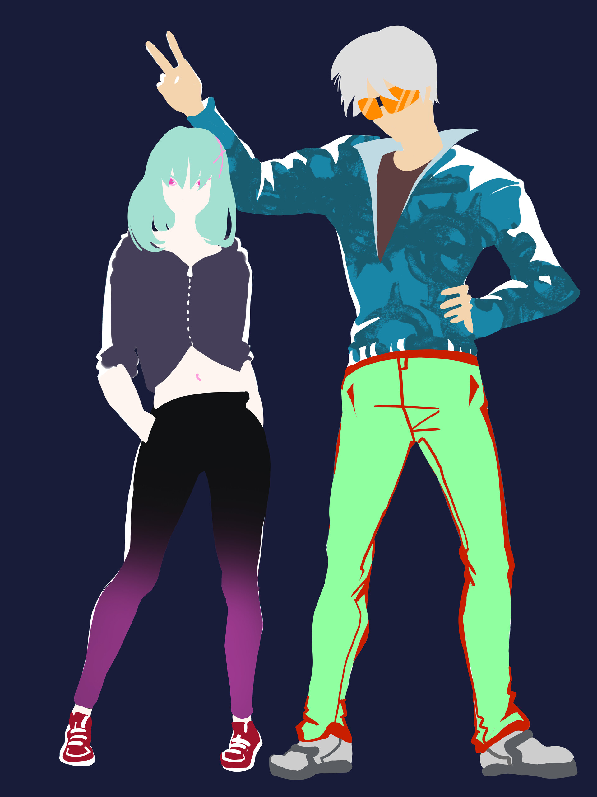 ArtStation - characters duo