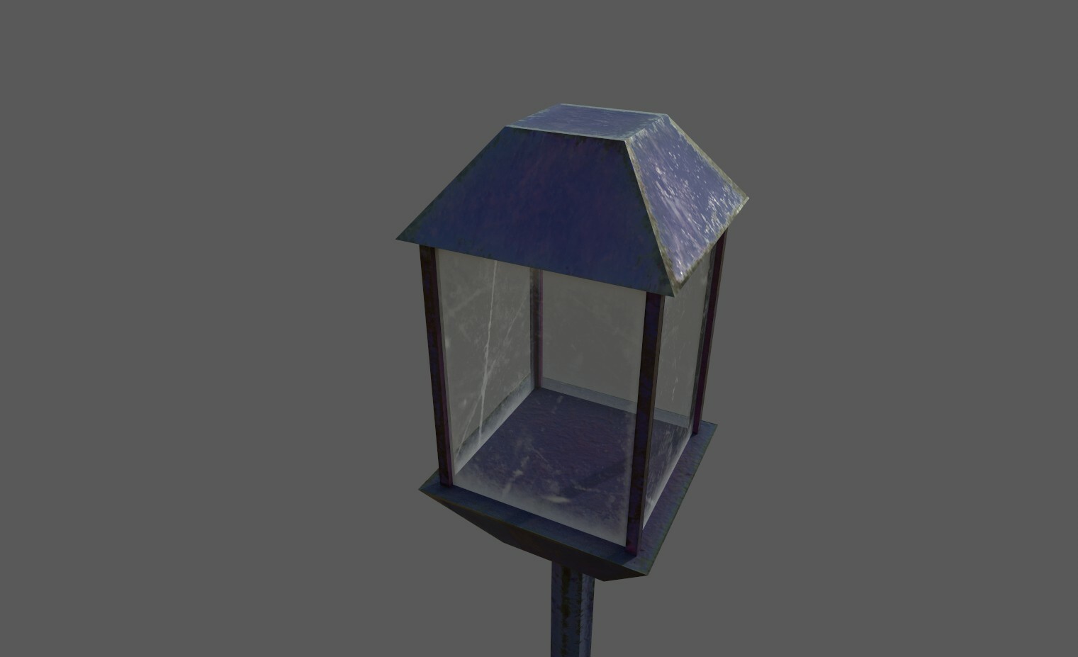 ArtStation - Lamp Post Texturing
