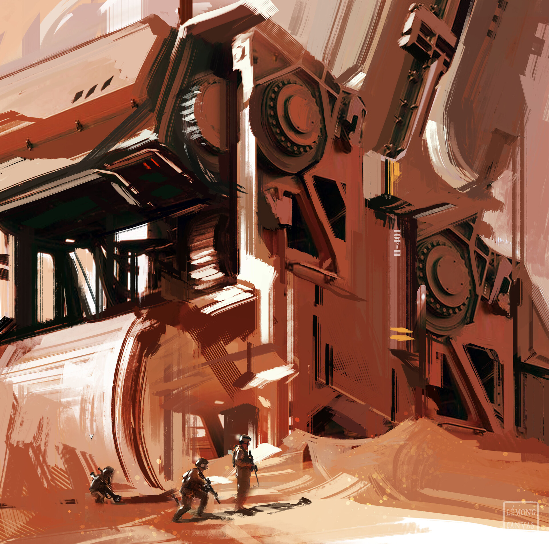 ArtStation - SOLDIERS IN WAR PLACE