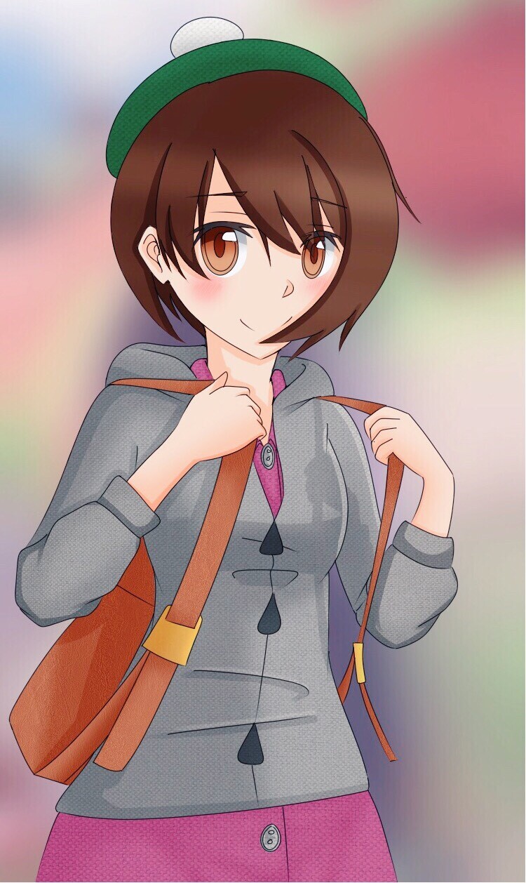 ArtStation - Pokemon Sword/Shield Female Protagonist Digital Art