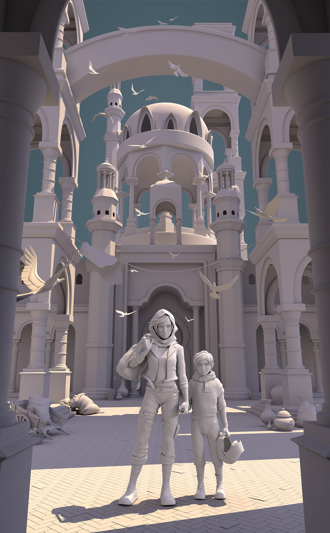 ArtStation - Untrained Luck - 3D Model