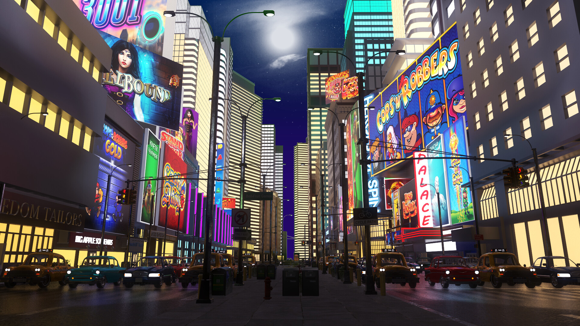 Joe Oscroft - New York - Times Square Environment