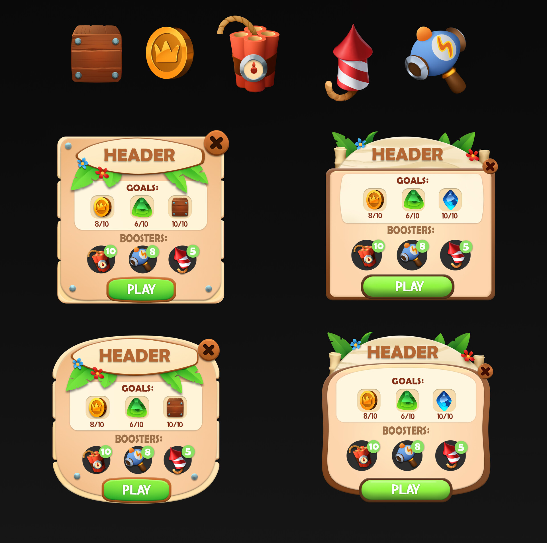 ArtStation - UI design