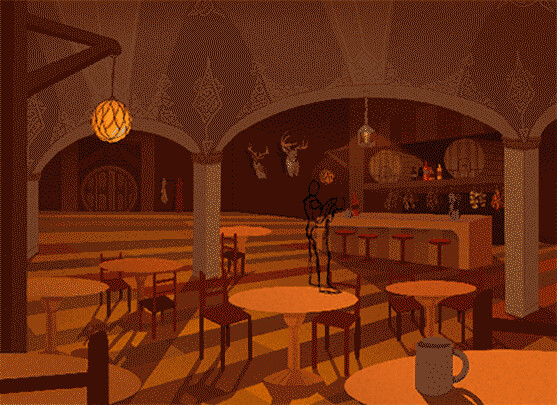 ArtStation - Tavern-scene Animation/Background