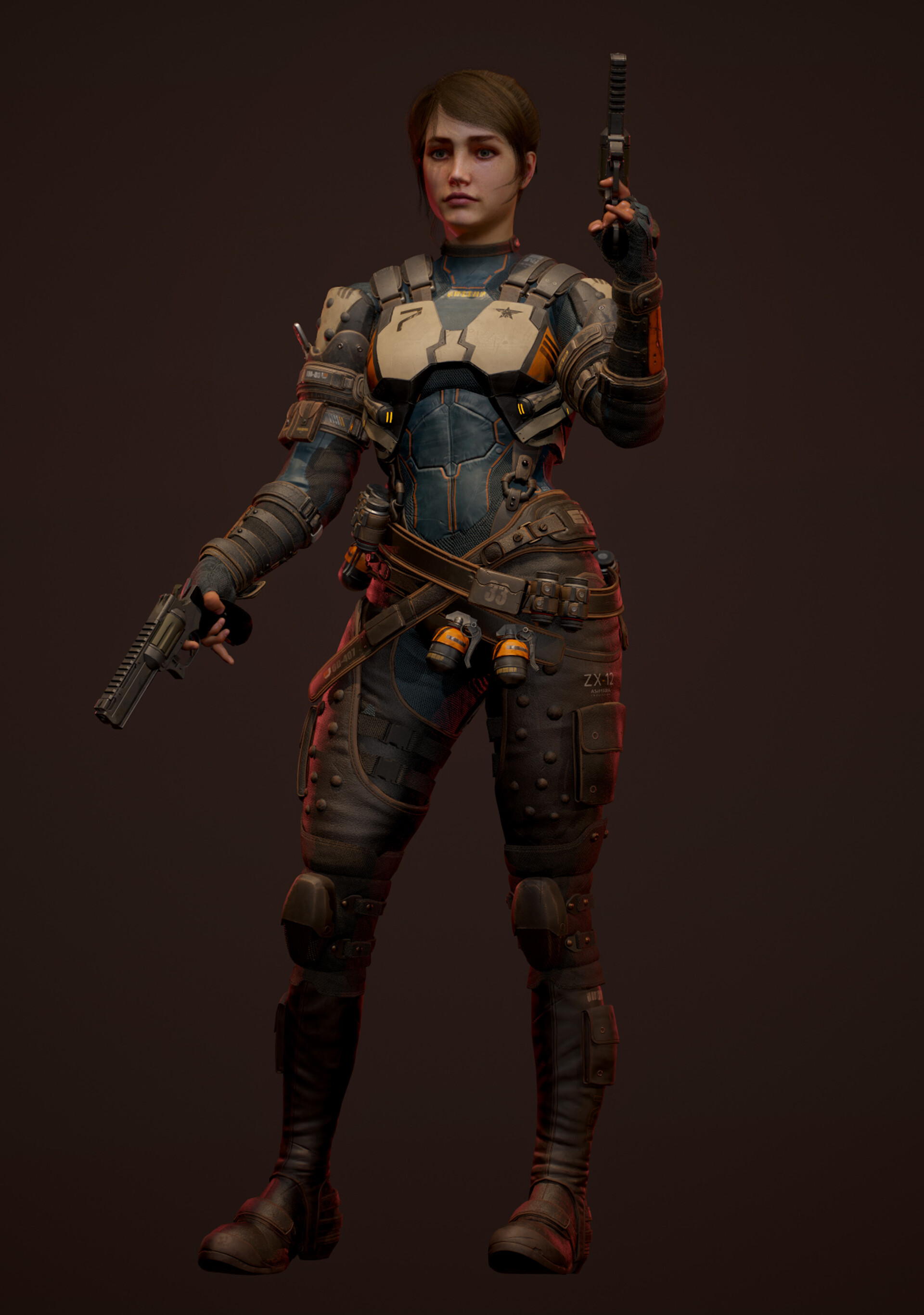 Otavio Liborio - Female Mercenary