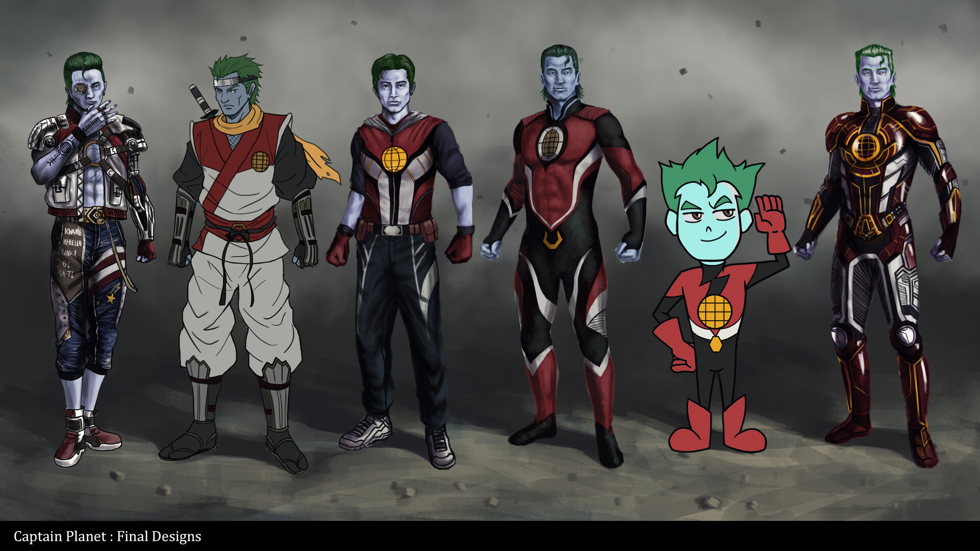 ArtStation - Captain Planet