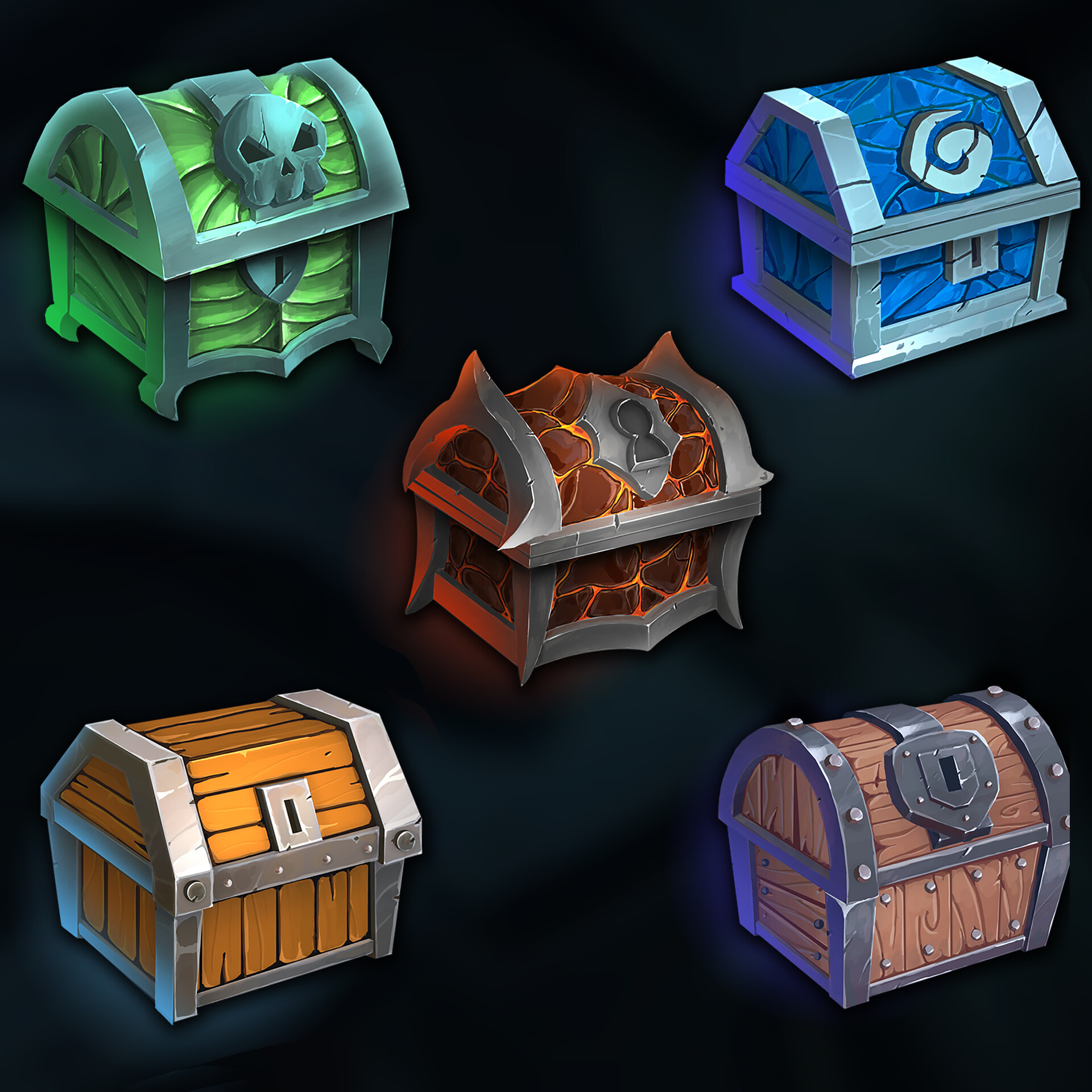 ArtStation - Raid Chests