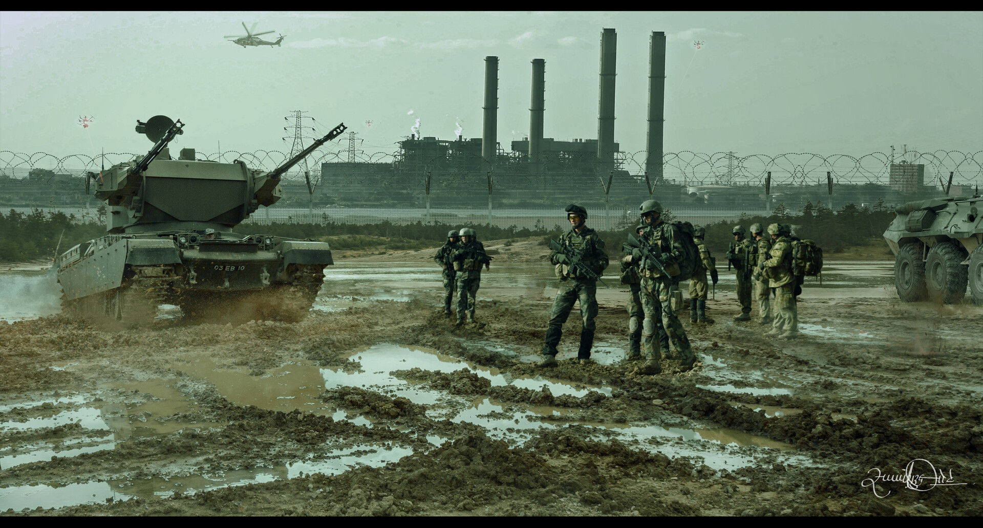 ArtStation - Military Camp