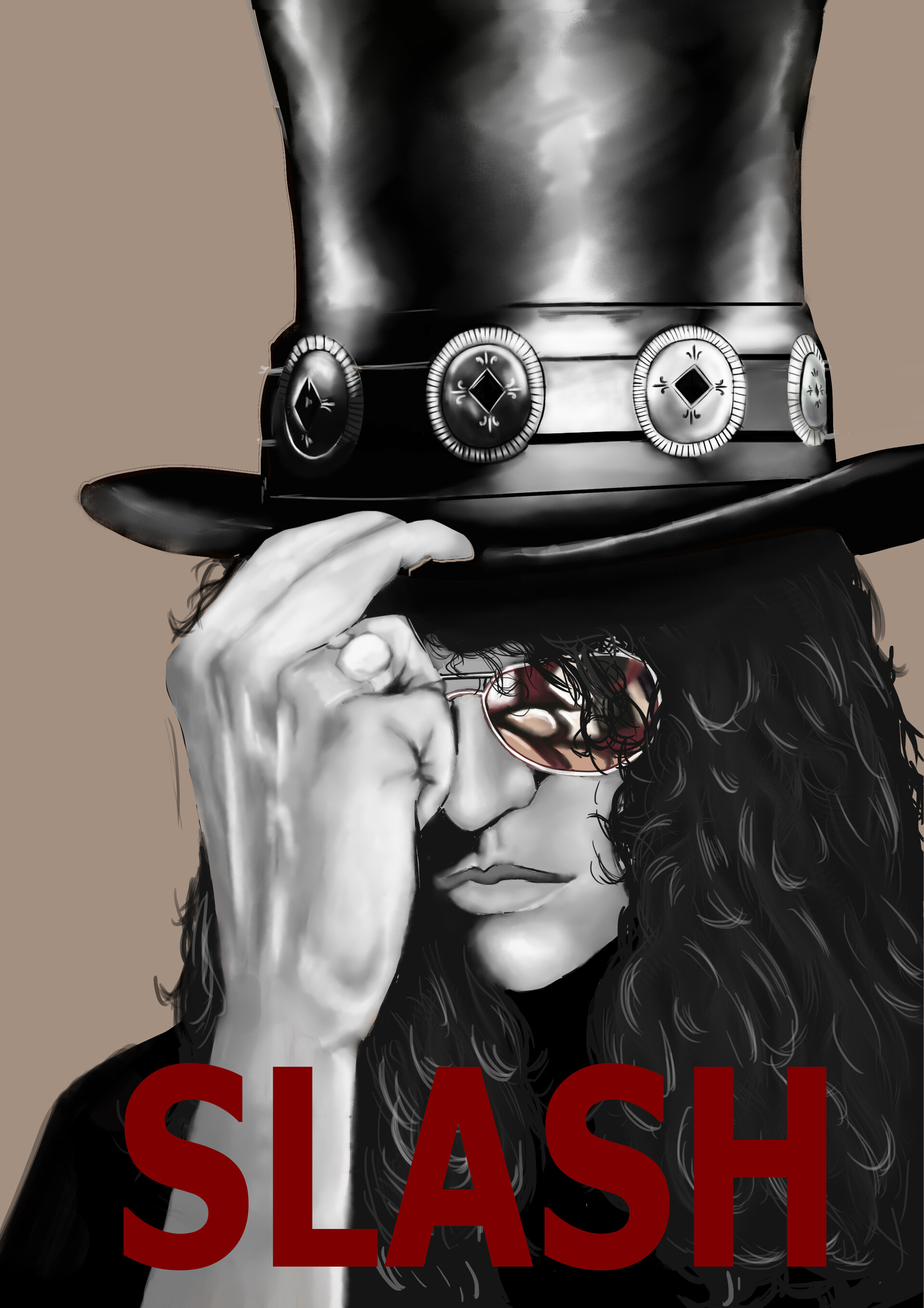 ArtStation - World's best Guitarist! "SLASH"