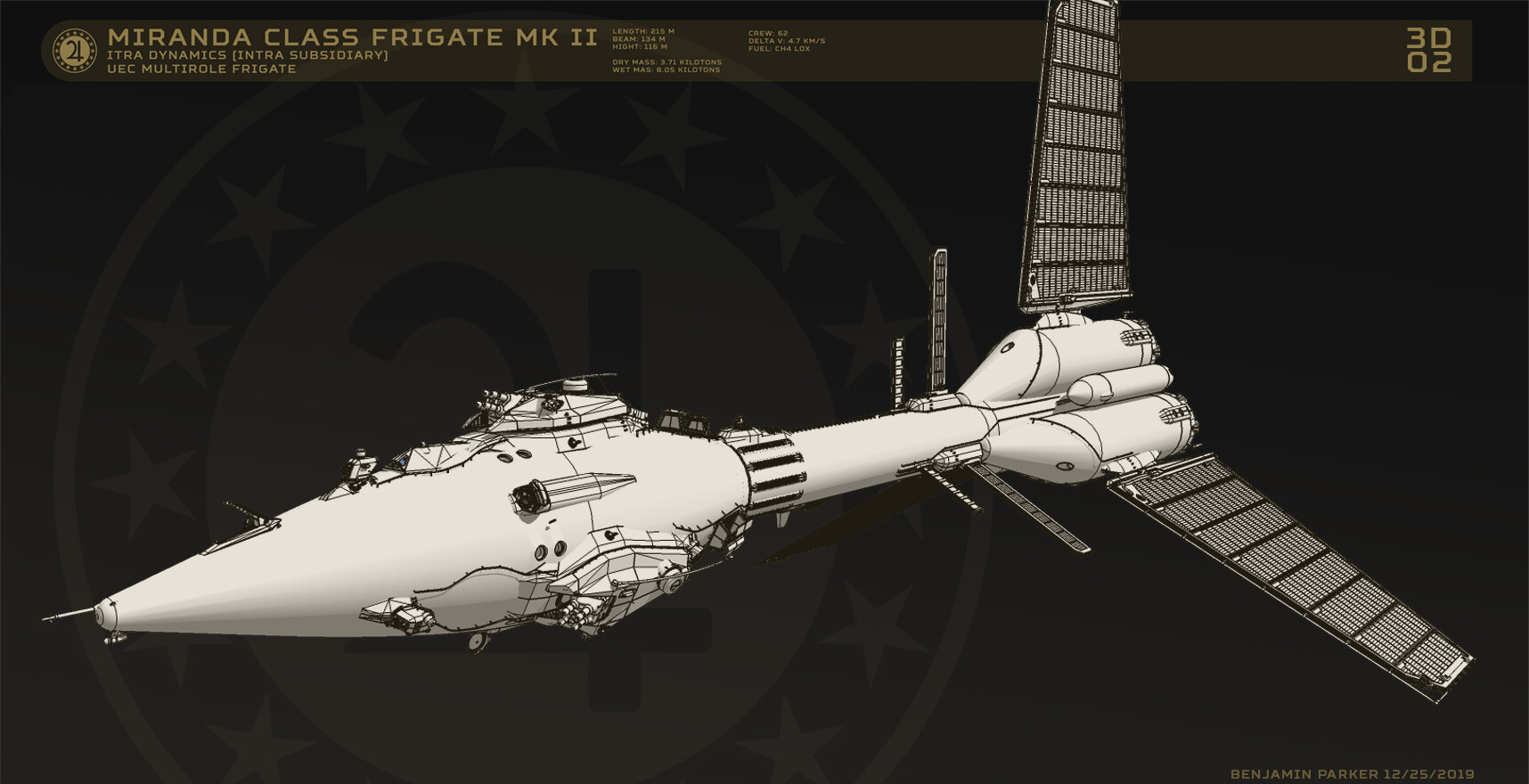 Benjamin Parker - Miranda Class Mk II