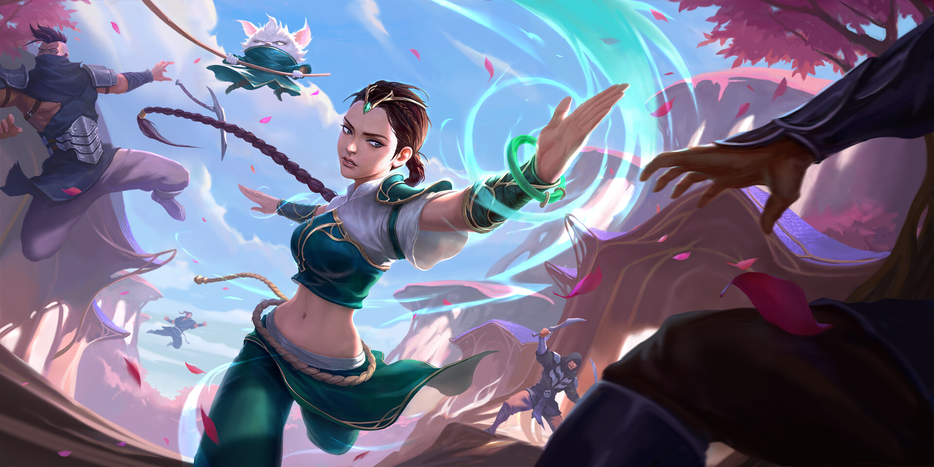 ArtStation - Legends of Runeterra Fanart: Ionia Civil War