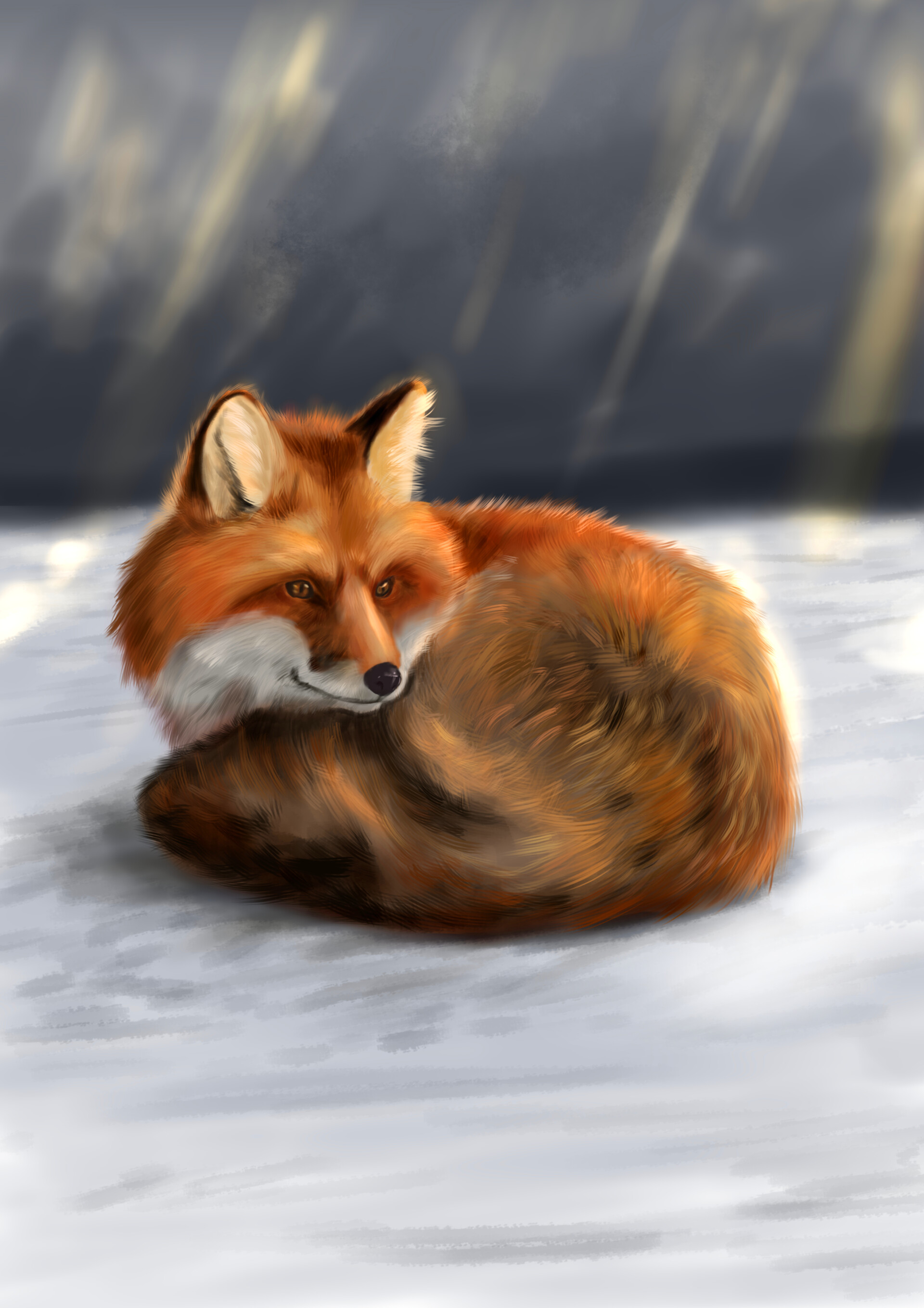 ArtStation - The fox