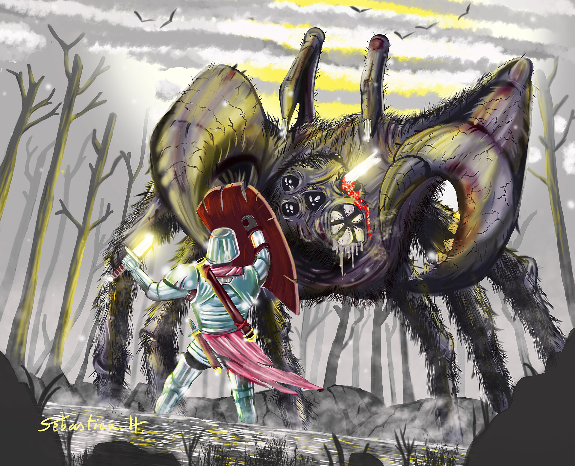 ArtStation - Arachnide