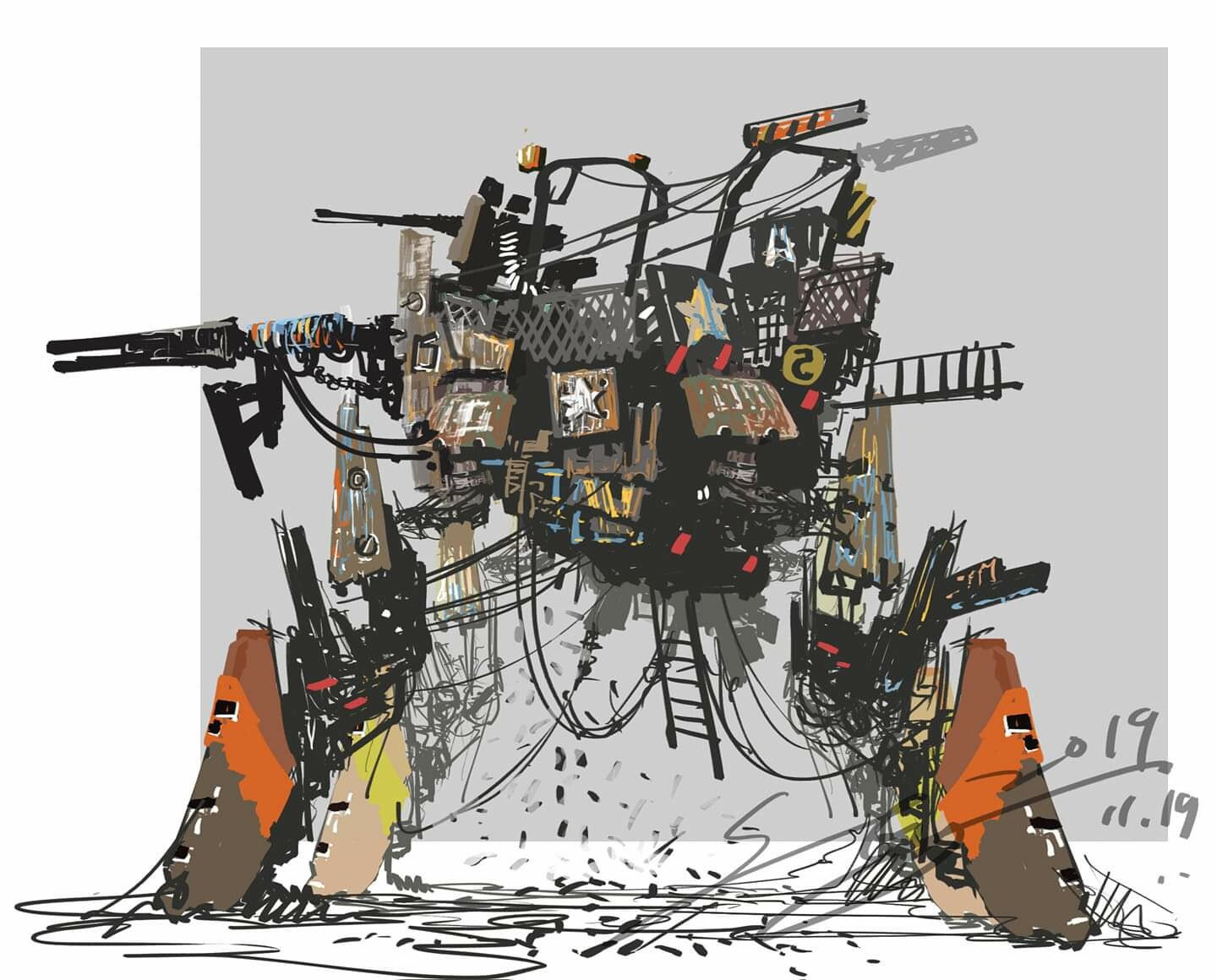 ArtStation - Mechanic Concept Art