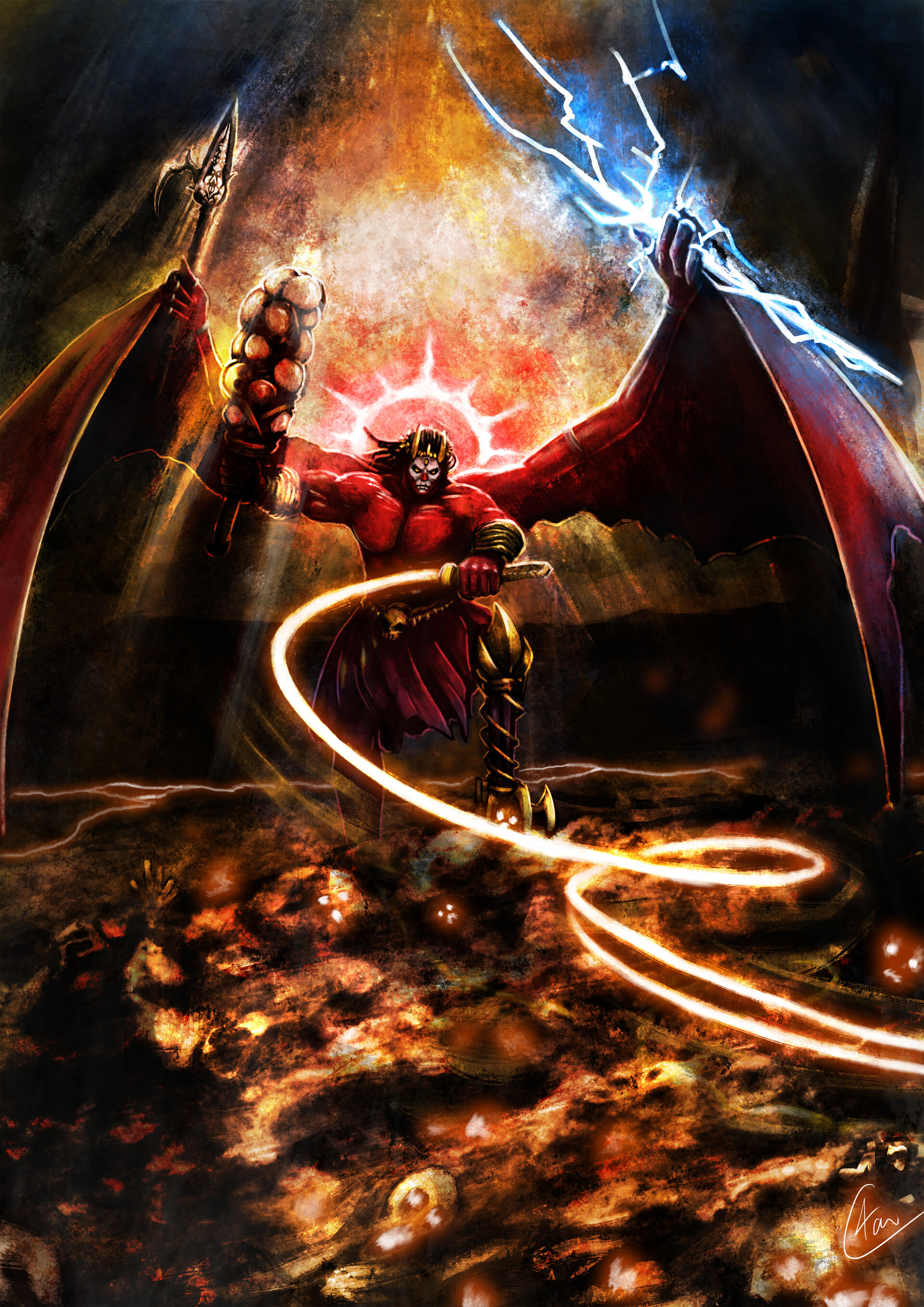 ArtStation - god of death