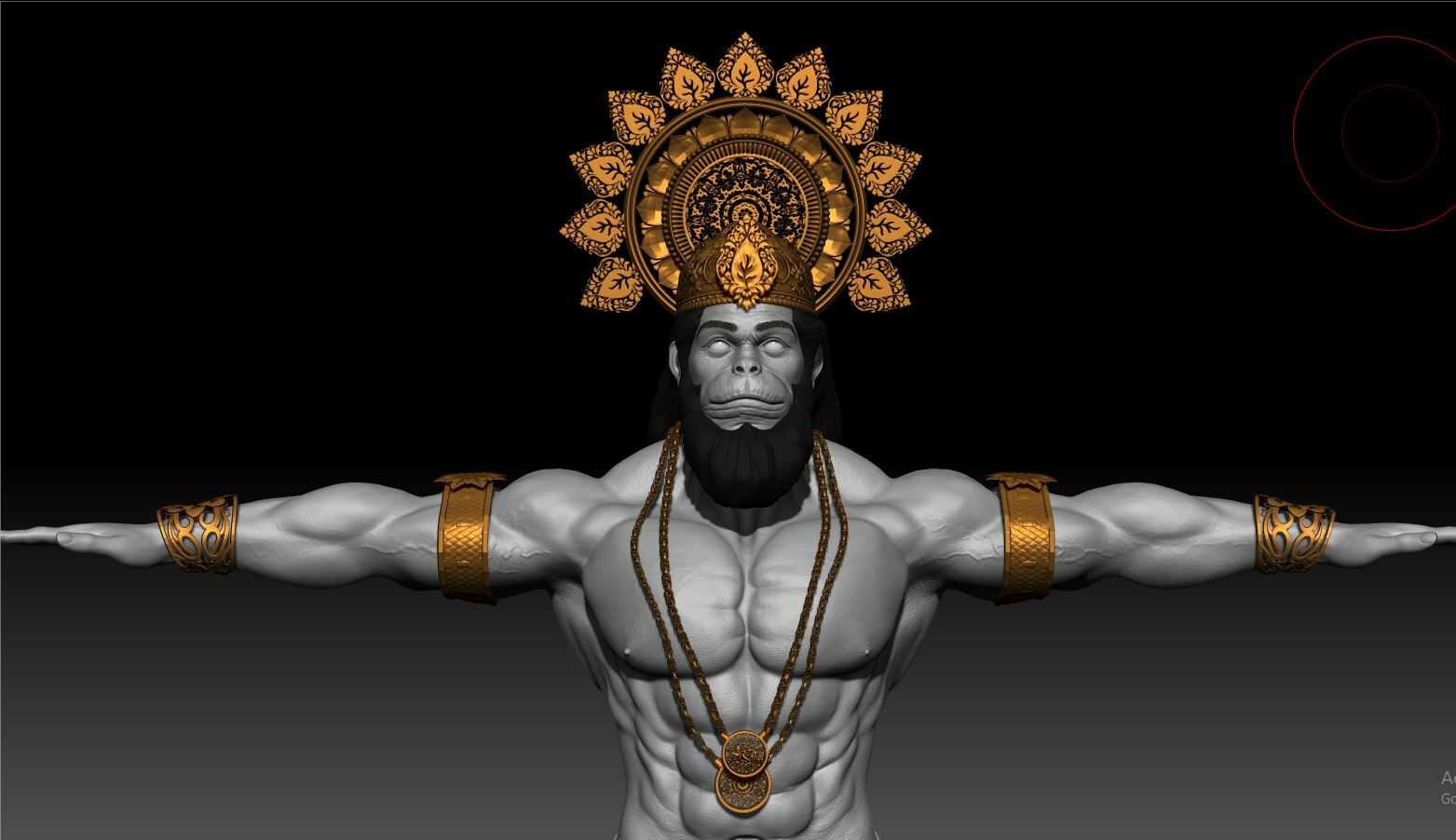 Artstation Hanuman Wip