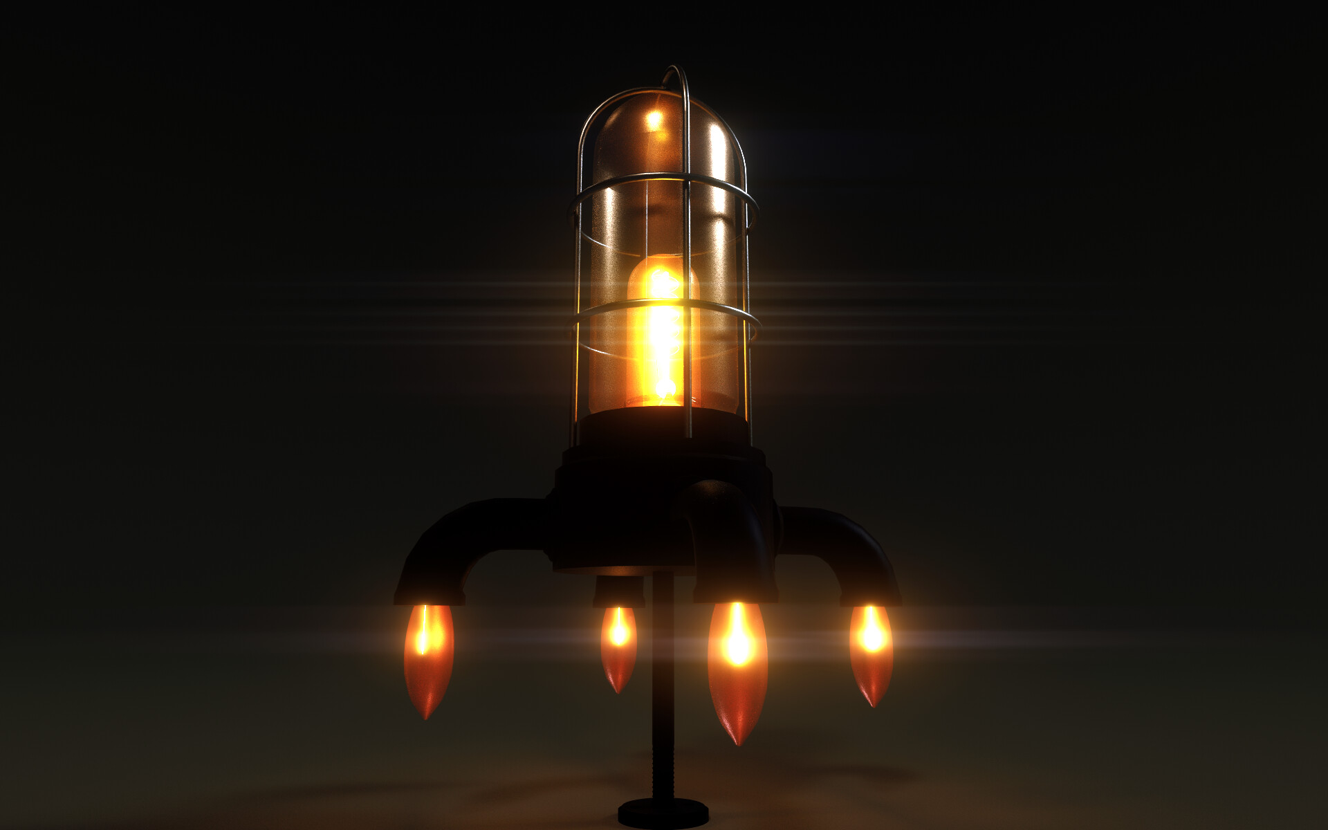 ArtStation - Lamp-asset