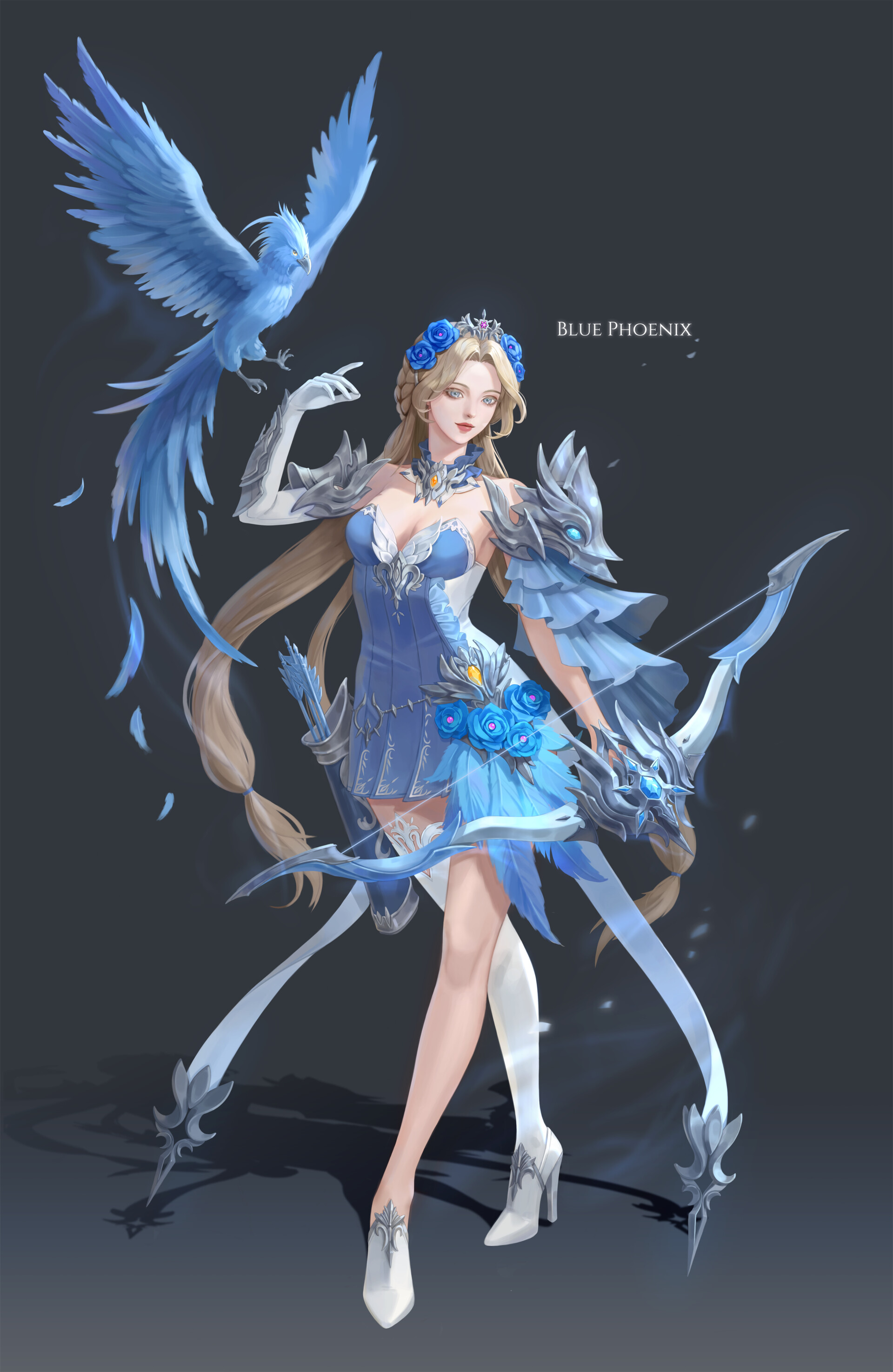 ArtStation - Blue Phoenix