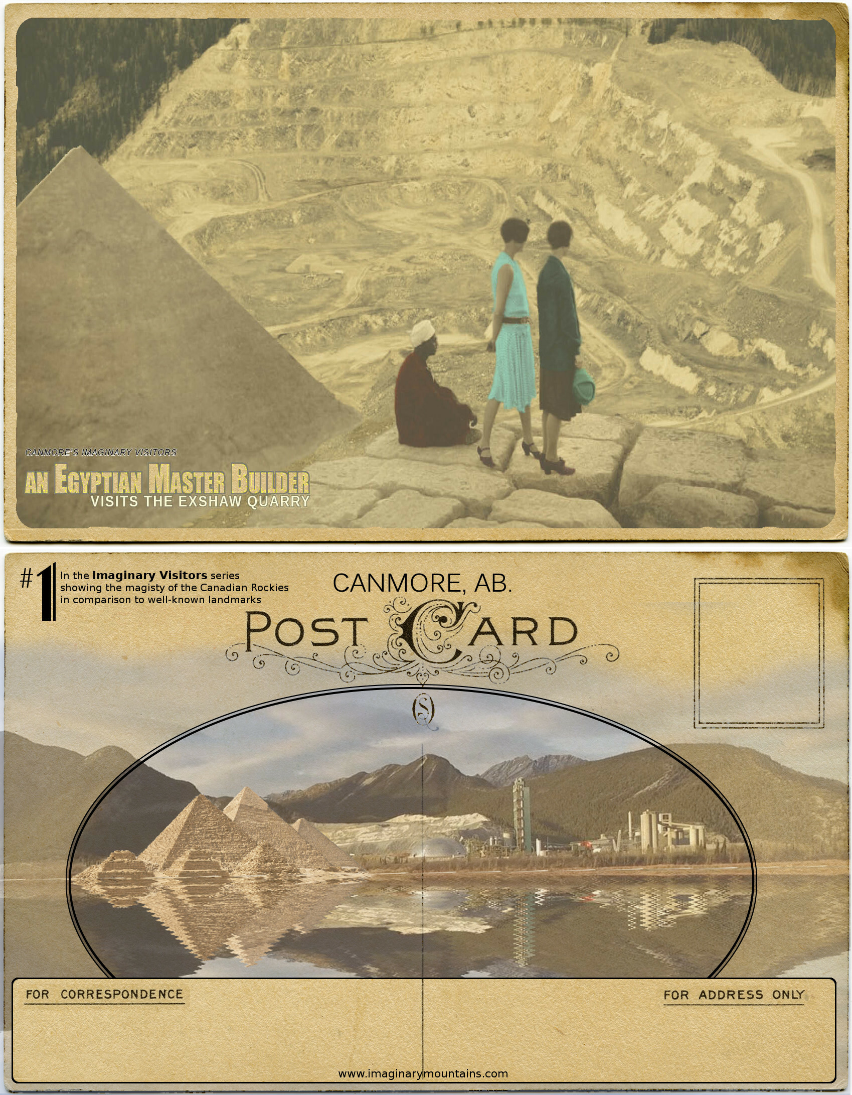 ArtStation - Imaginary Visitors (Postcards)