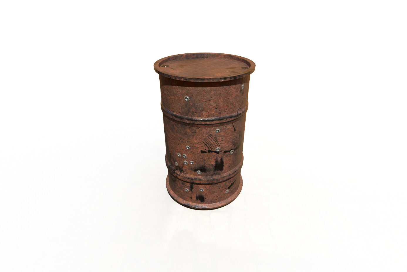 ArtStation - Distressed Barrel