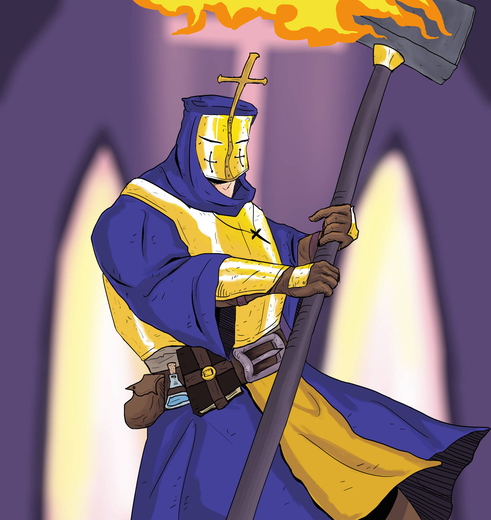 ArtStation - Devout Cleric